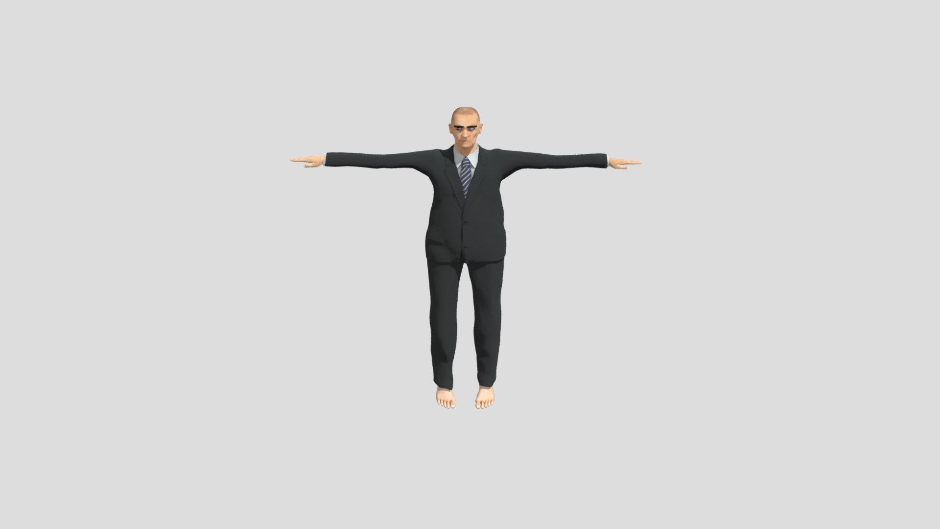 Tall Man - Download Free 3D model by Benedikt.Eickhoff [7af2c4d ...