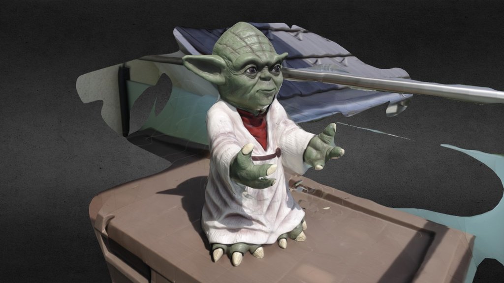Yoda - 3D model by switzerbaden [7af2d39] - Sketchfab