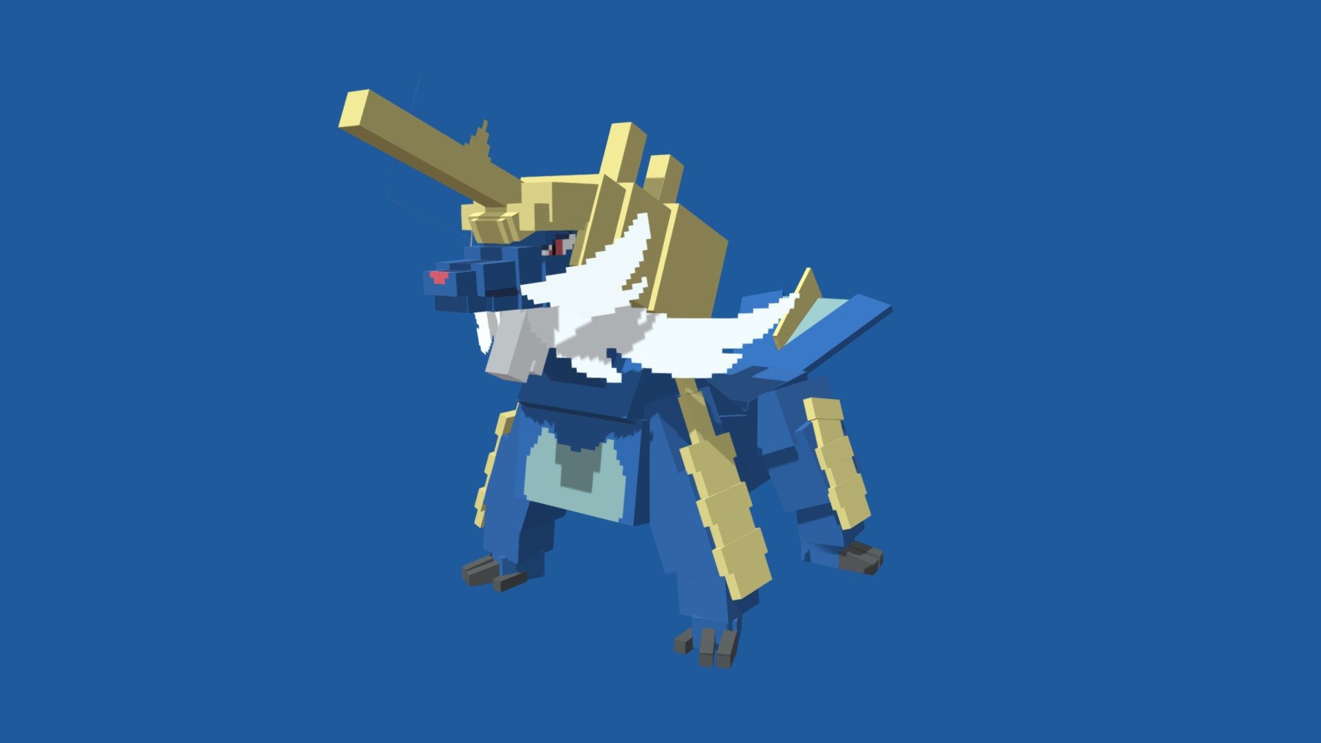 Samurott - 3D model by marioplumer71 [7af3ec7] - Sketchfab