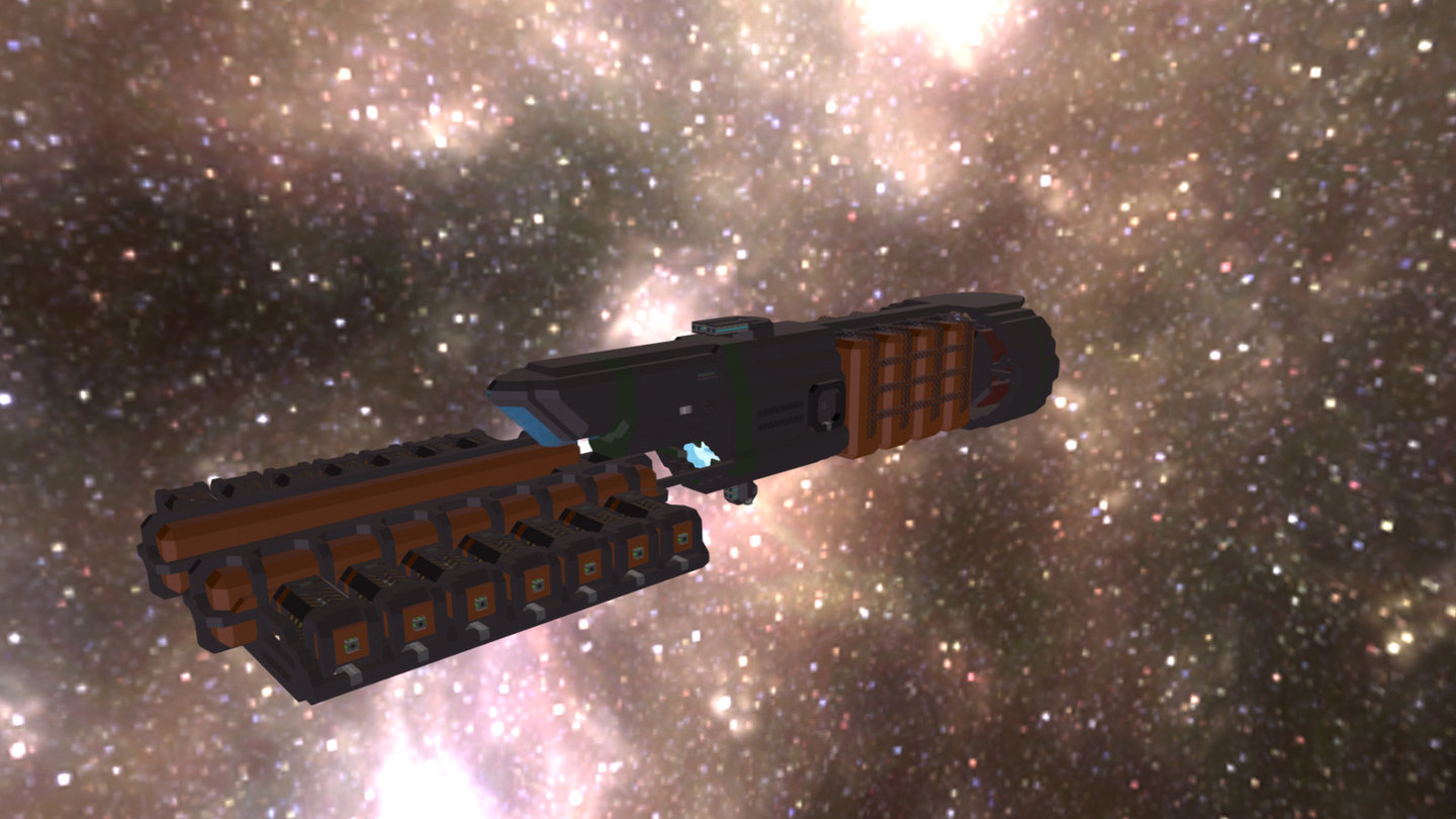Vixon Class Mining Frigate - 3D model by Centauri2442 [7af436e] - Sketchfab
