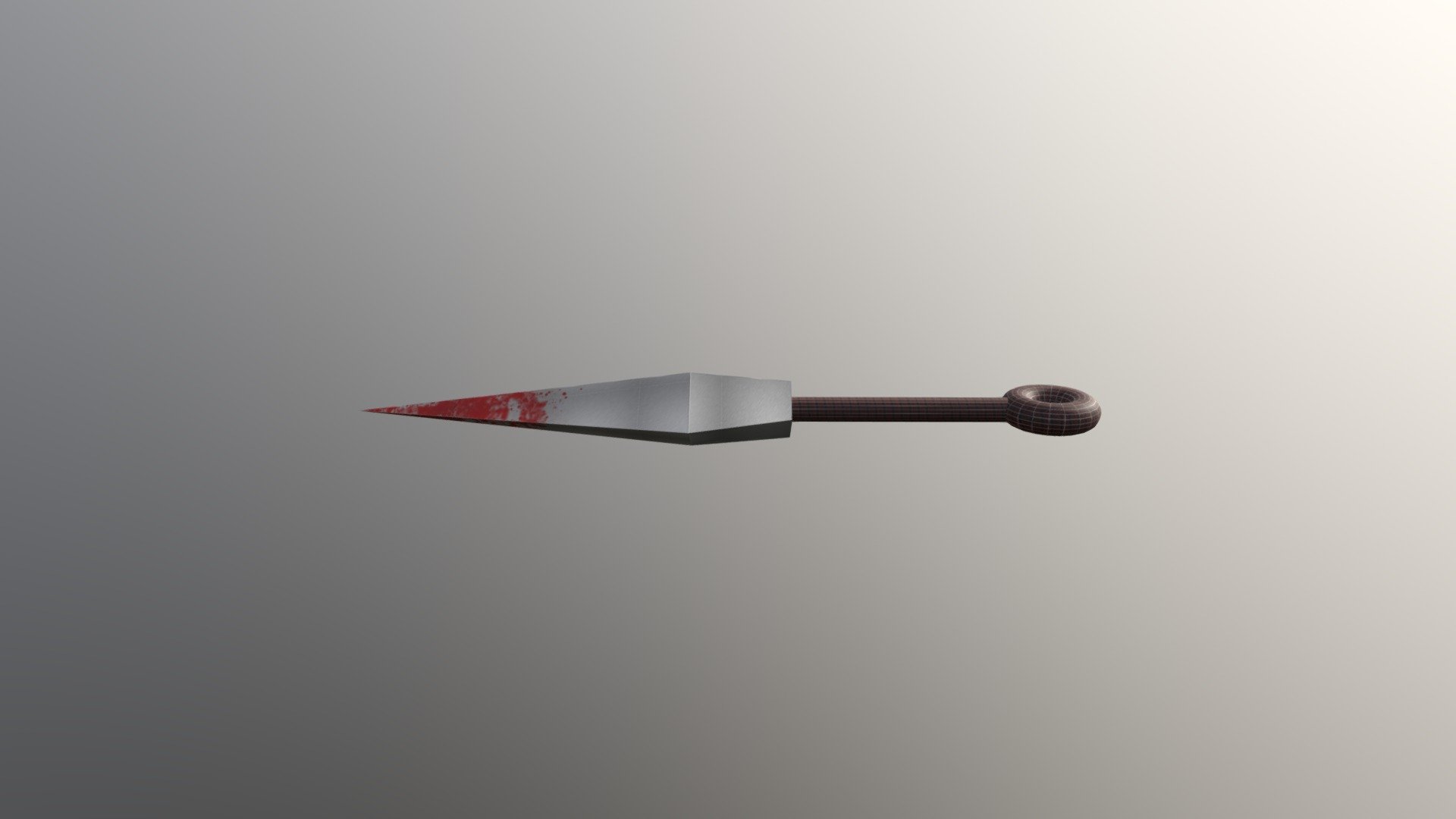 Bloody Kunai - 3D model by Mikey_Hutton [7af44cf] - Sketchfab