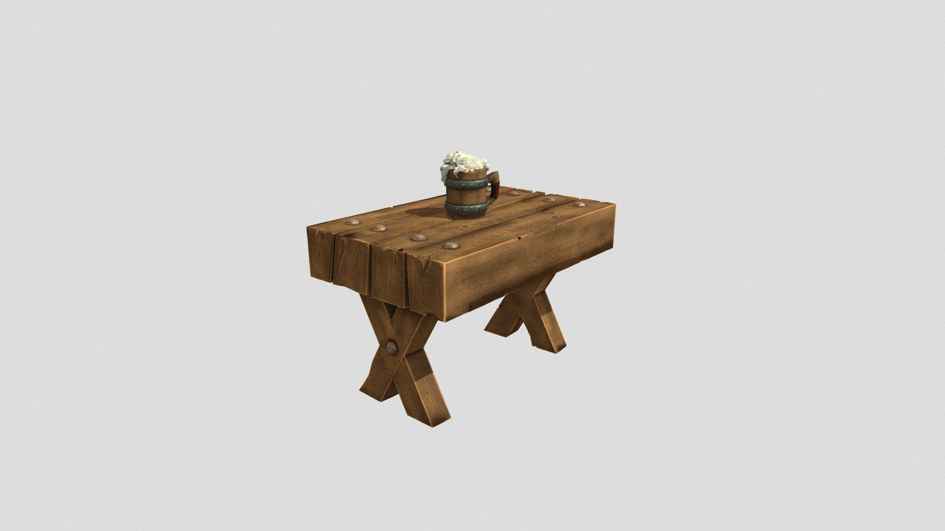 Medieval break - 3D model by PaulaGorraiz [7af6b95] - Sketchfab