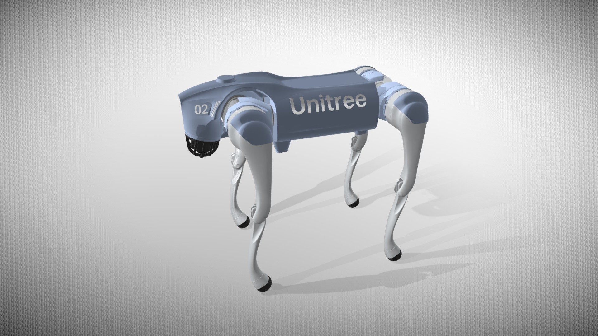Robot dog Unitree Go2 - Download Free 3D model by C. Yamahata ...