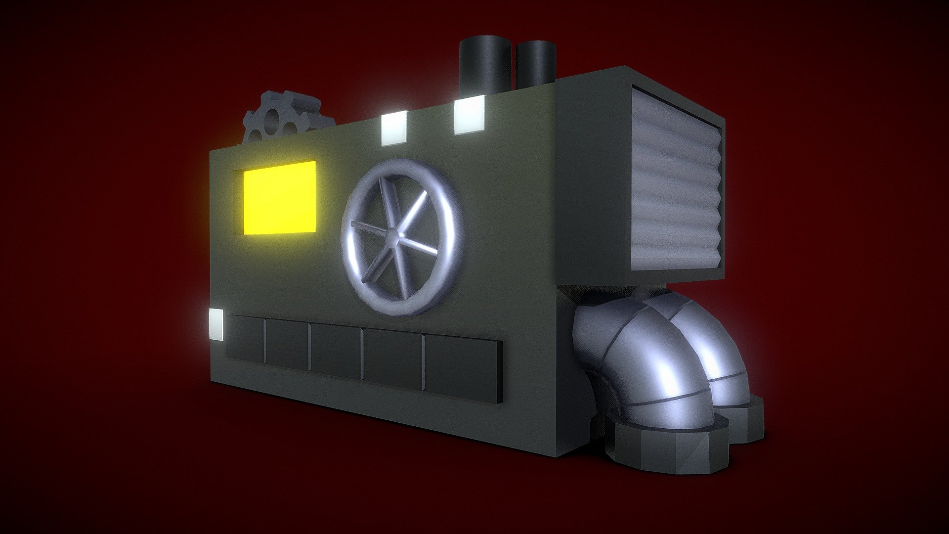 Small Generator - Download Free 3D model by Yanez Designs (@Yanez ...