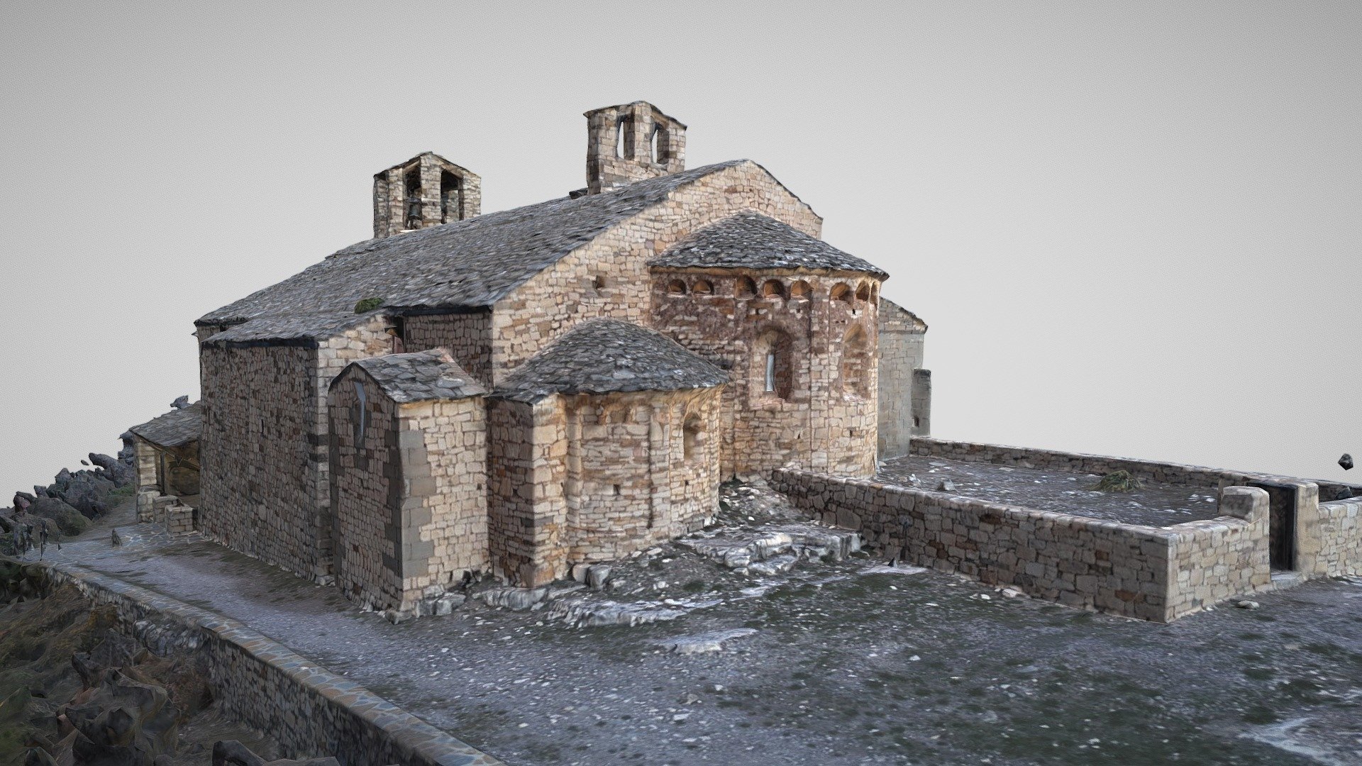Església de Santa Maria de Mur - 3D model by cesar de fernARprojects ...