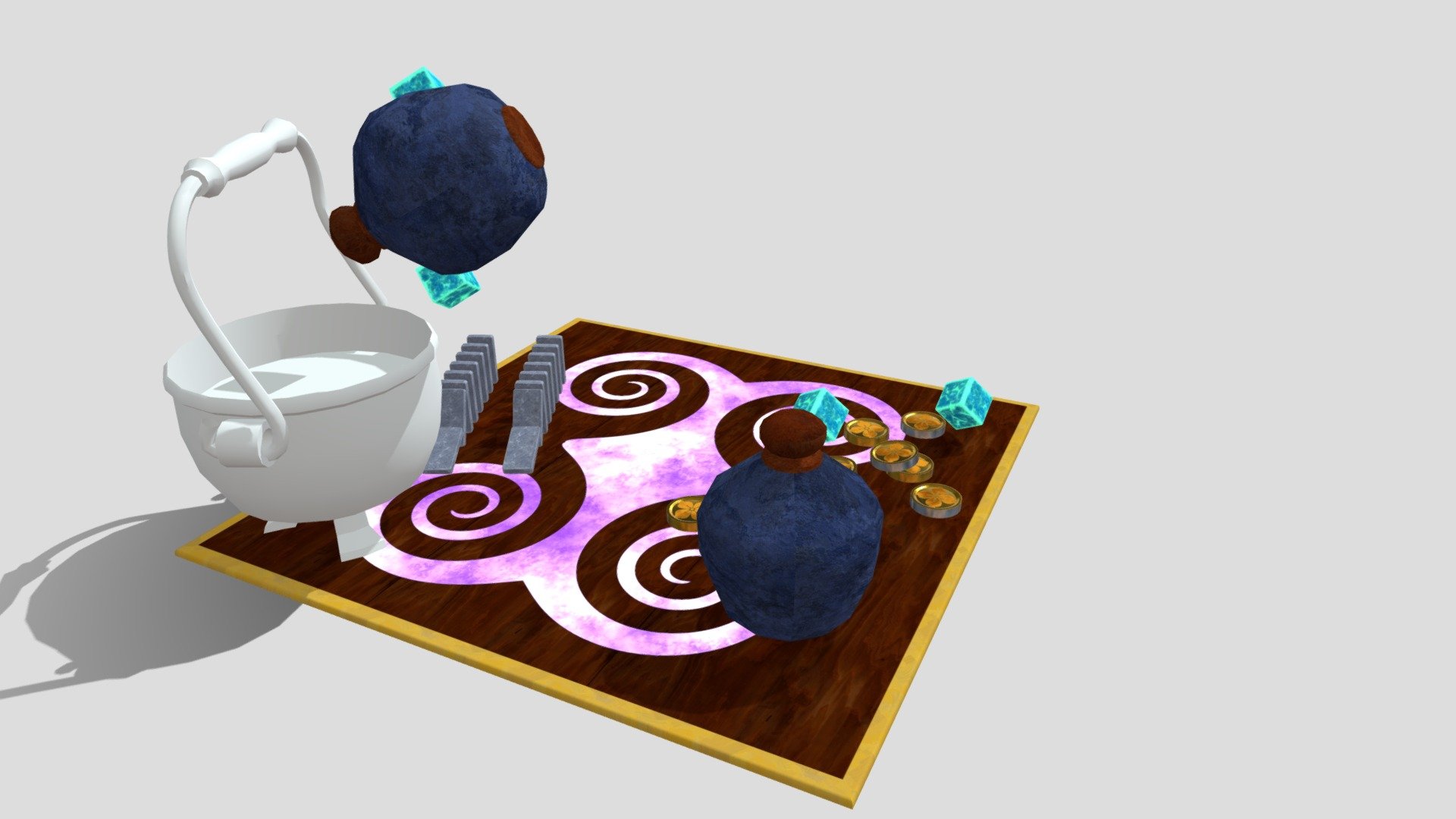 Magic Set - 3D model by KaidoHurtado [7afb3b0] - Sketchfab