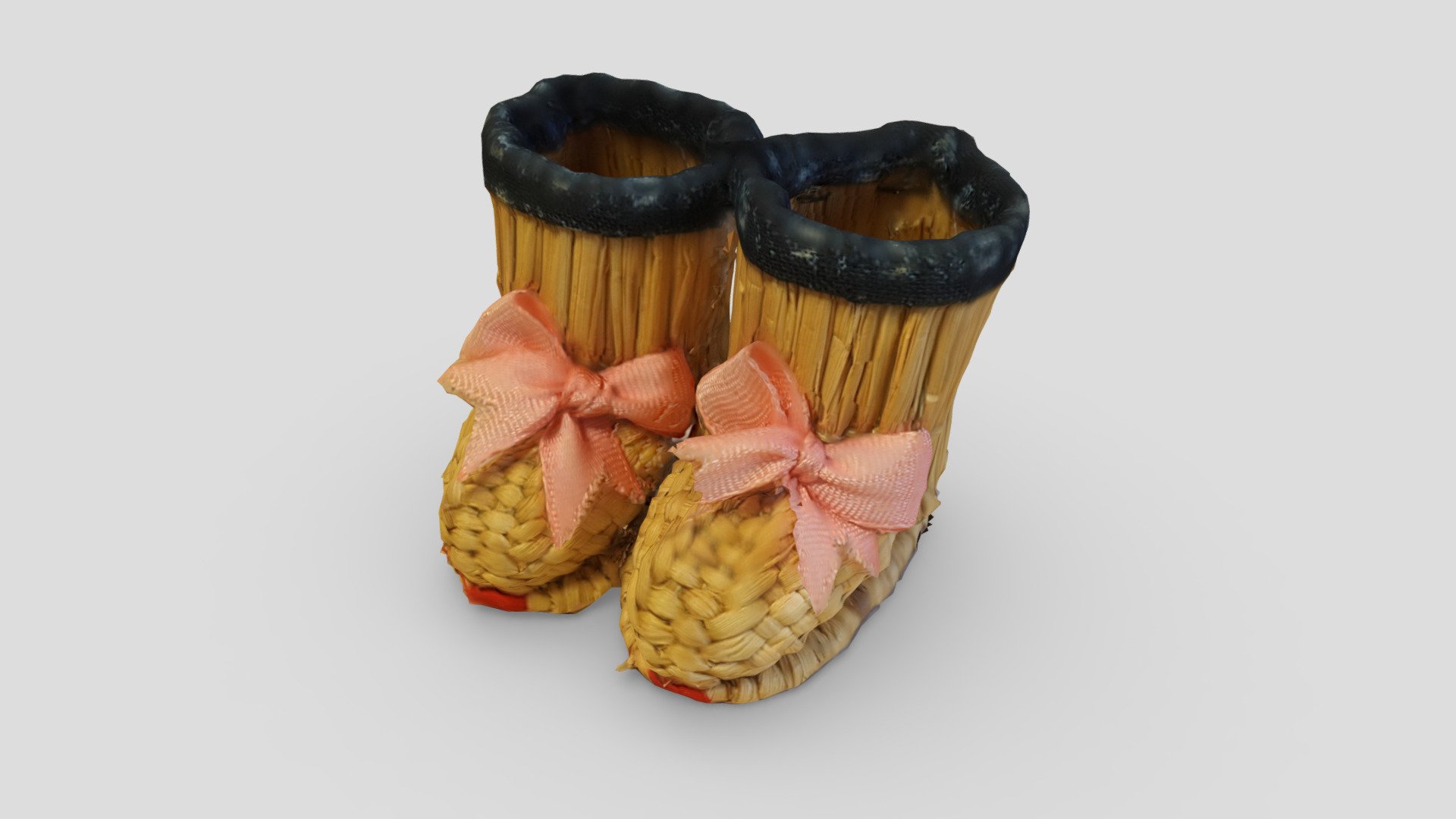 Mini Straw Boots - Download Free 3D model by ShadowAssetsStore aka ...