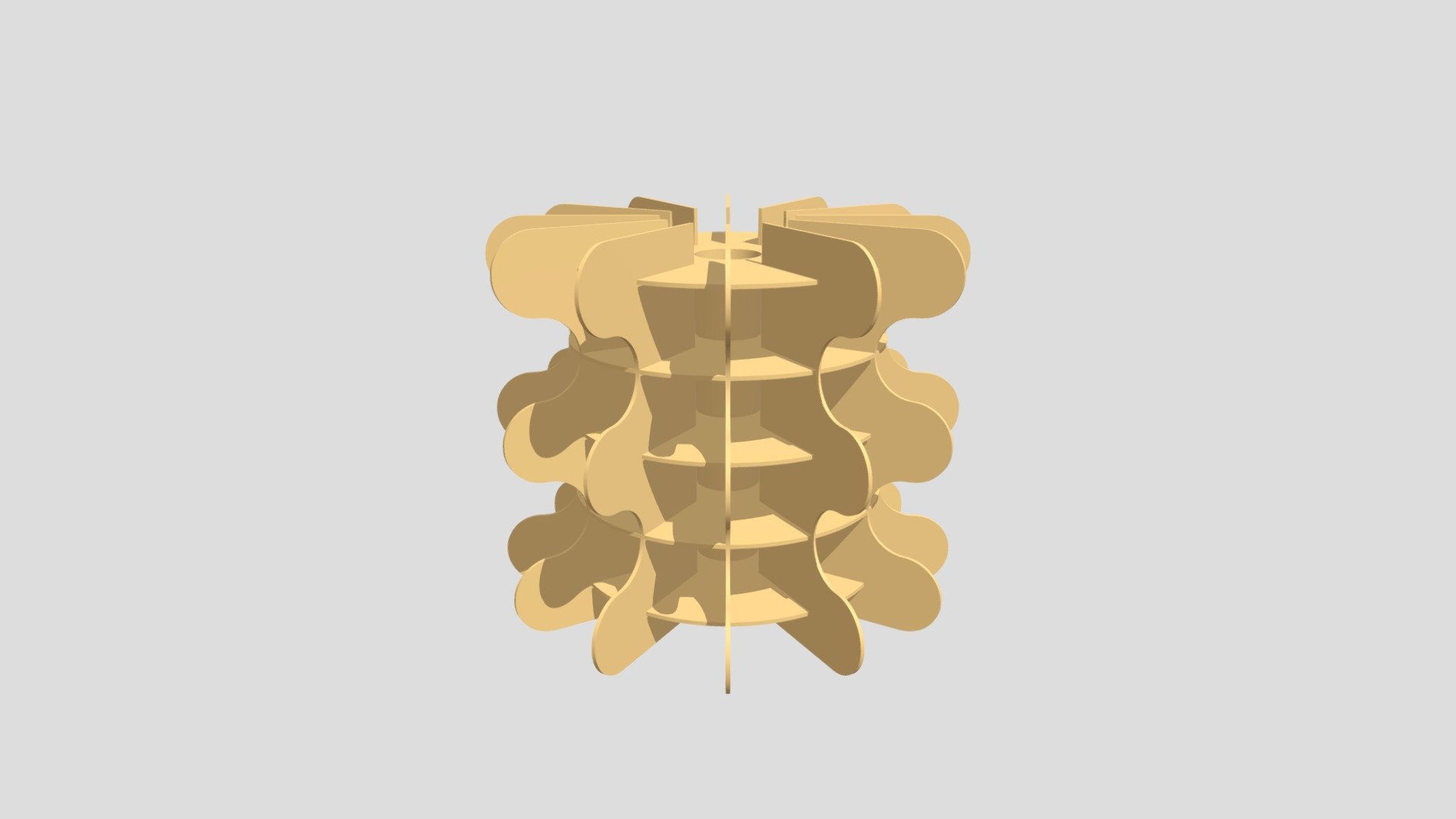 Interlocked - Download Free 3D model by jonathan.leon [7afc745] - Sketchfab