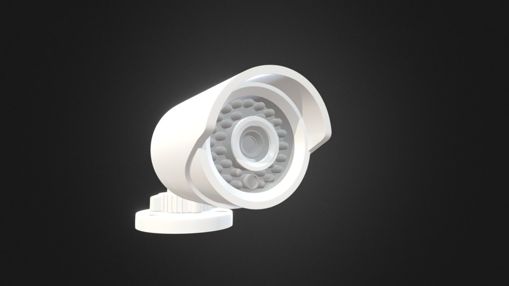 Hikvision Camera - 3D model by ghosty3d [7afc7d8] - Sketchfab