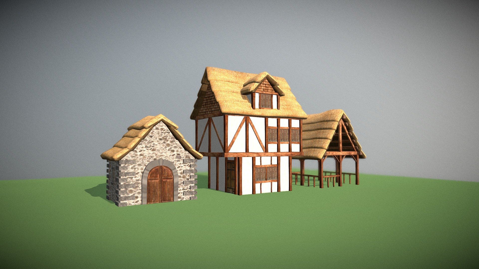 Medieval Structures-WIP - Download Free 3D model by Olee [7afe417 ...