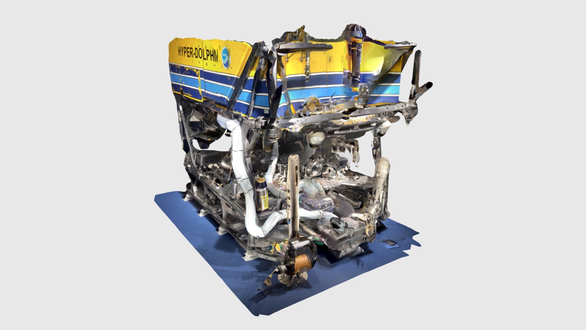 ROV Hyper Dolphin - Download Free 3D model by aennyu [7afe466] - Sketchfab