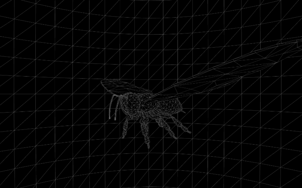 Final Bee Mesh - 3D model by jaketron [7afe645] - Sketchfab