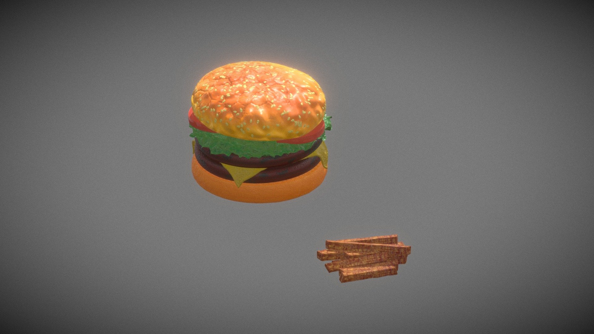 BURGER - 3D model by Manjinder_Singh95 [7afe75f] - Sketchfab