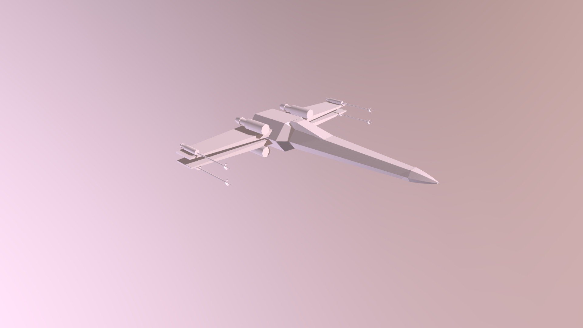 x-WING - 3D model by peachybunny [7afef85] - Sketchfab