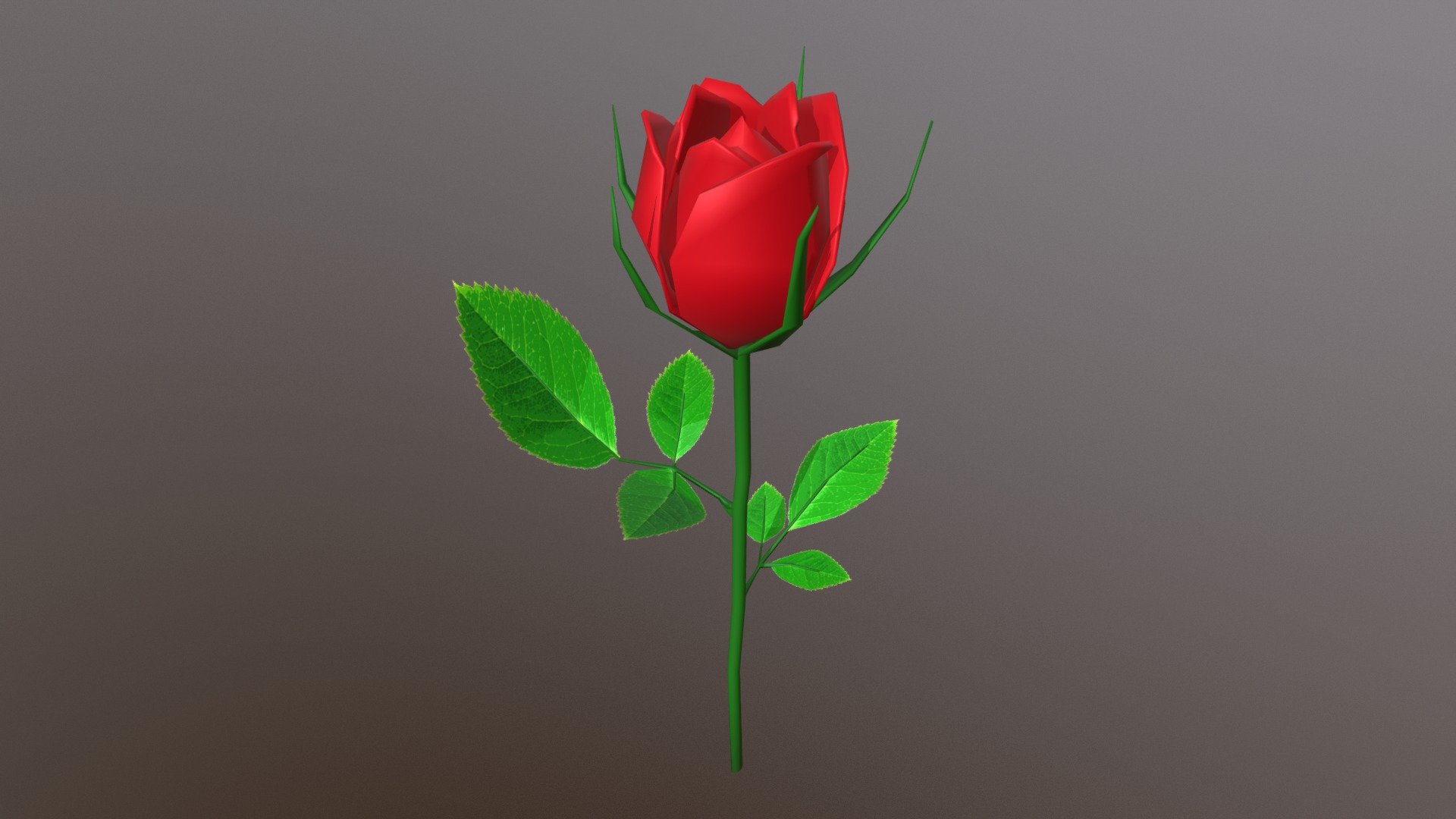 Single Stem Rose - Download Free 3D model by intrepidolivia [7aff3f1 ...
