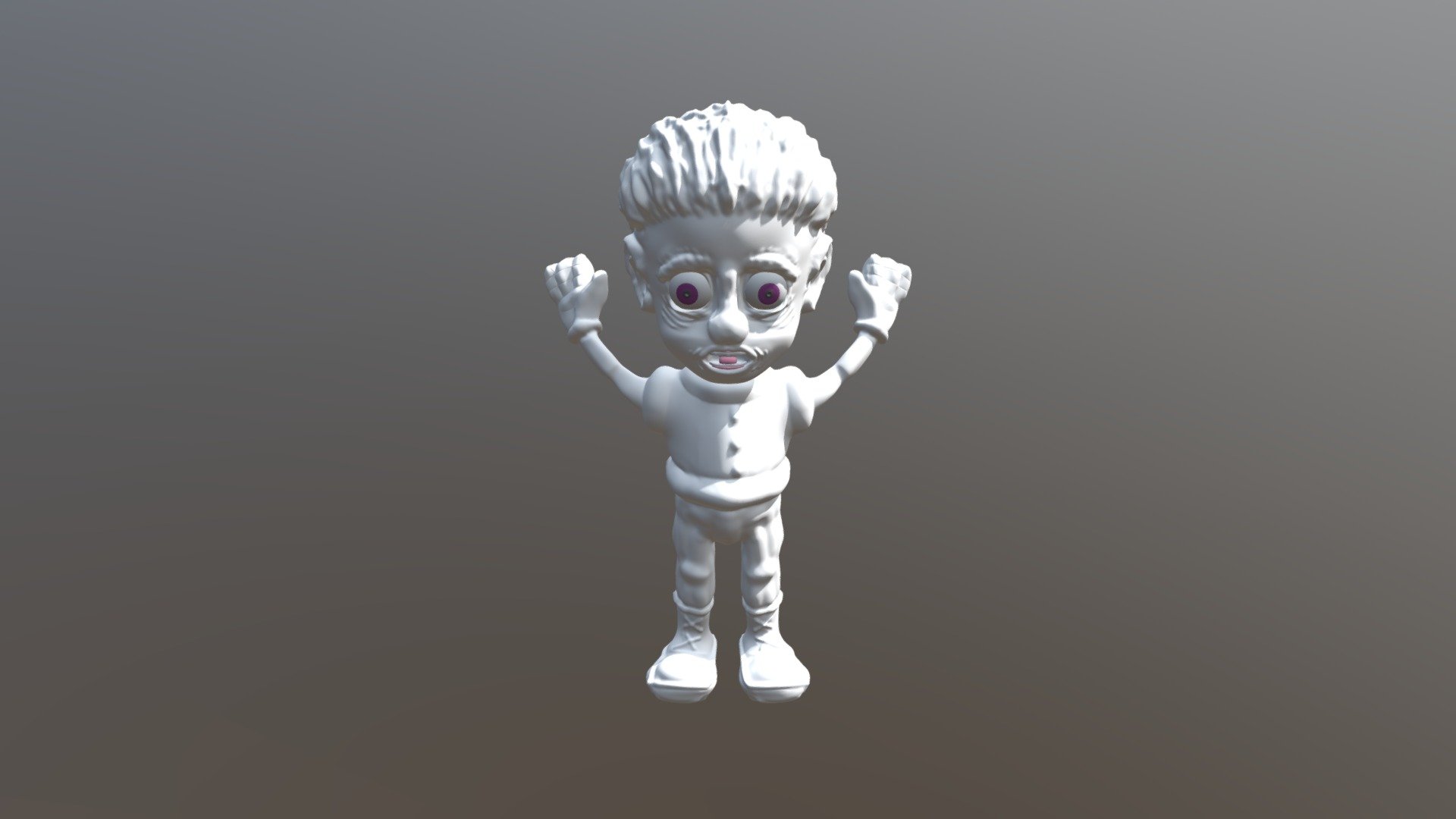 SculptJanuary19 Day31 extreme expression - 3D model by HobanOsPlaytime ...