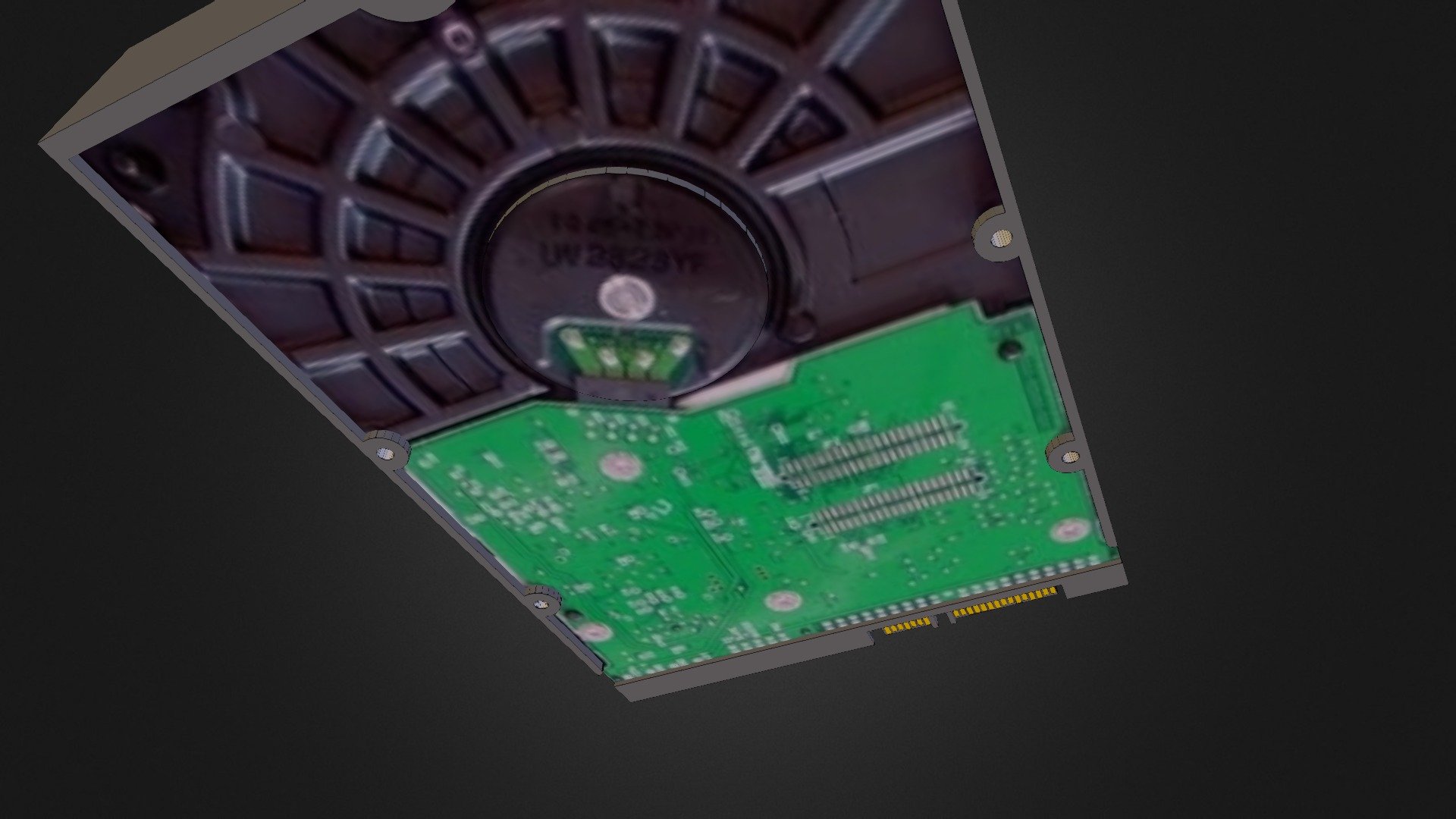 HDD - 3D model by mirza [7b01e14] - Sketchfab