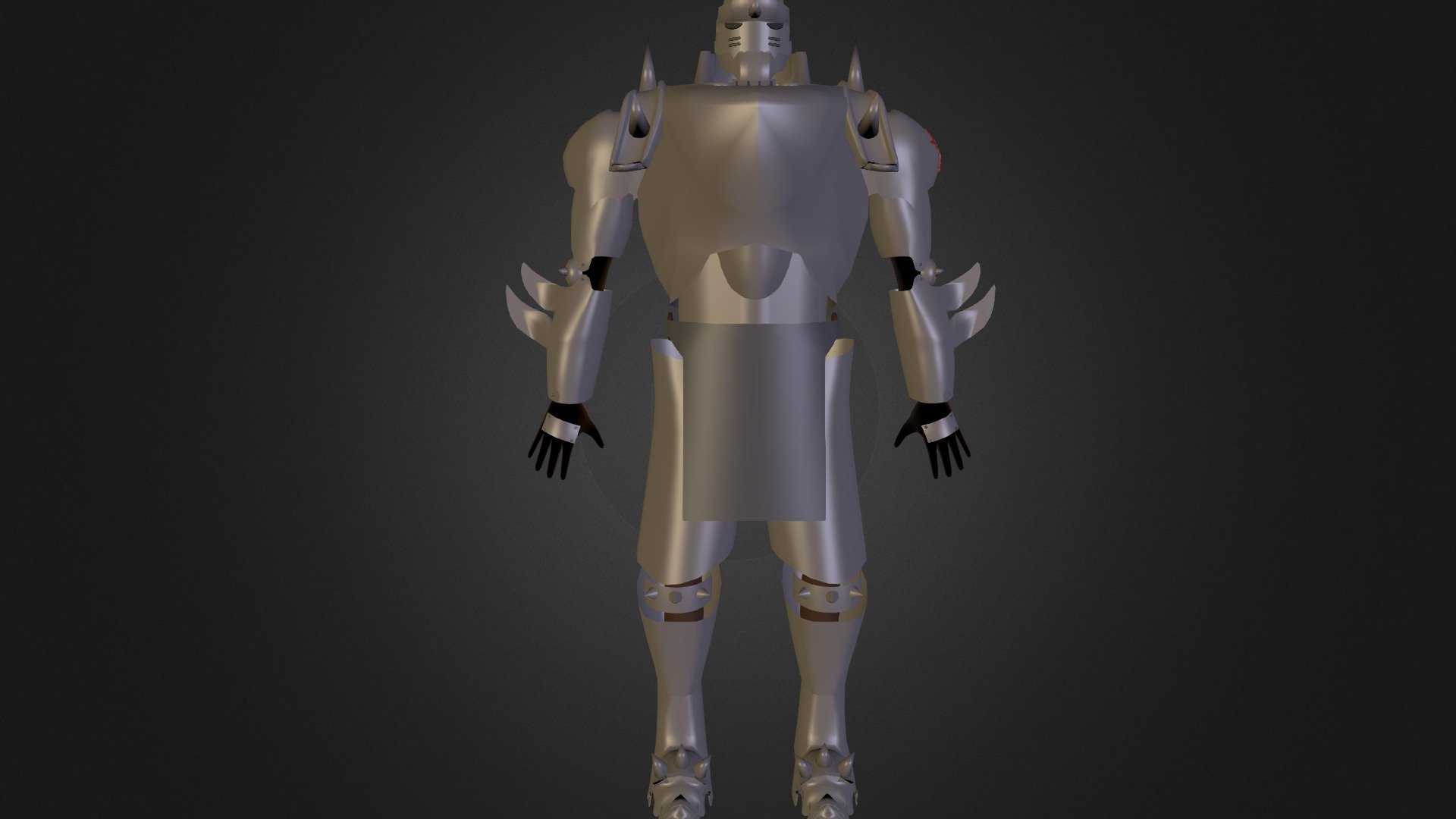 Alphonse Elric - 3D model by Yoseslane [7b01e61] - Sketchfab