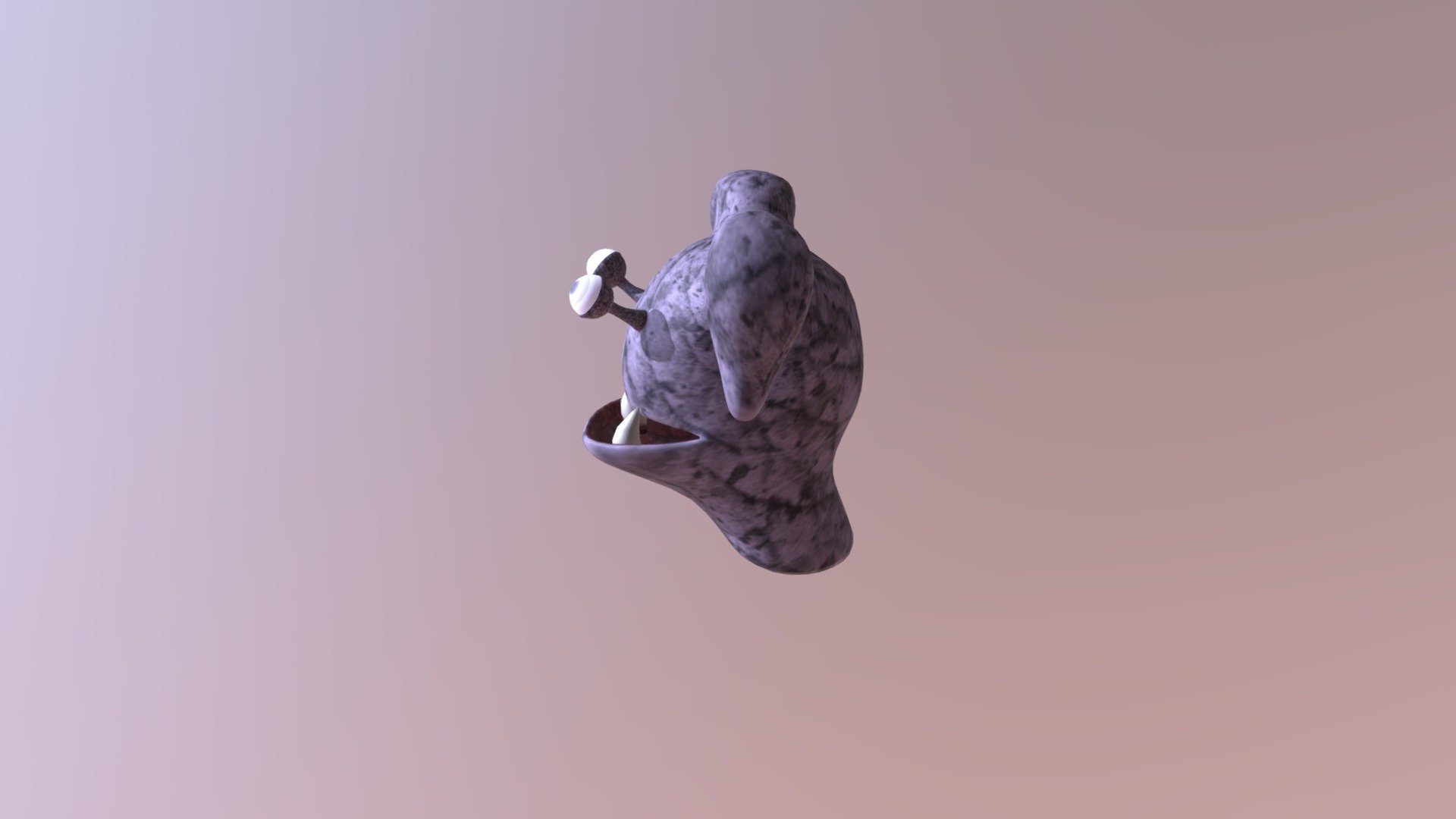 Monster Head - 3D model by Salme Heikkinen (@HeikkinenSalme) [7b02a45 ...