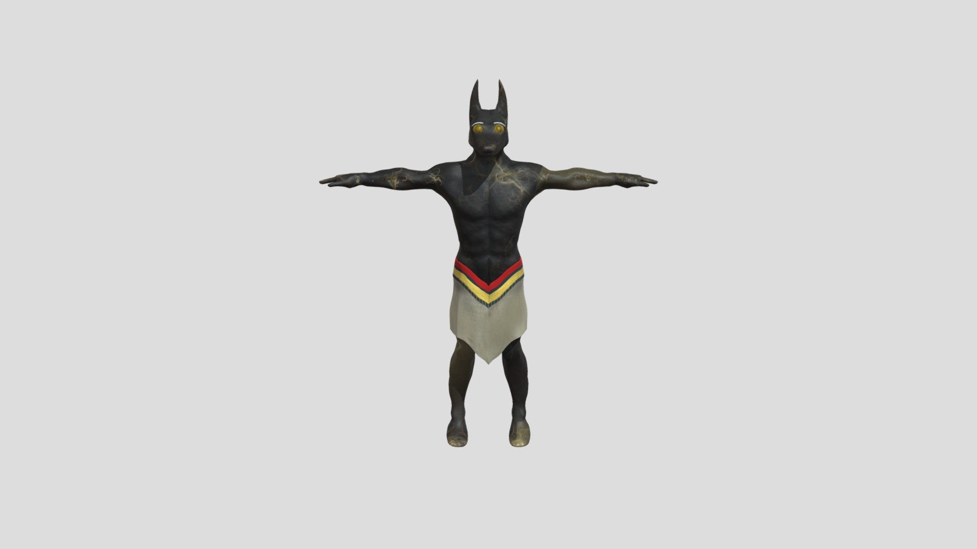 Anubis_Final - 3D model by alisonlc42 [7b058c1] - Sketchfab