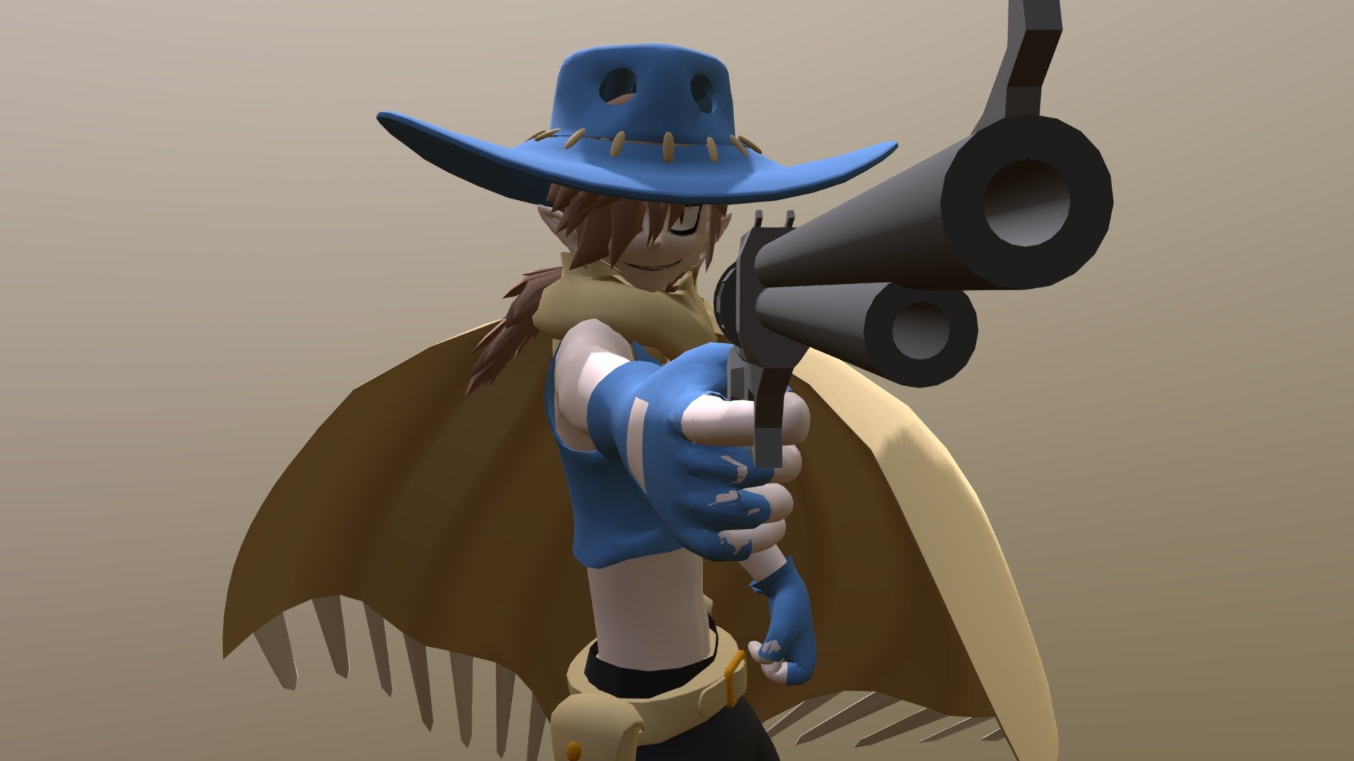 Disgaea Gunner Male - 3D model by Mardukblake [7b05933] - Sketchfab