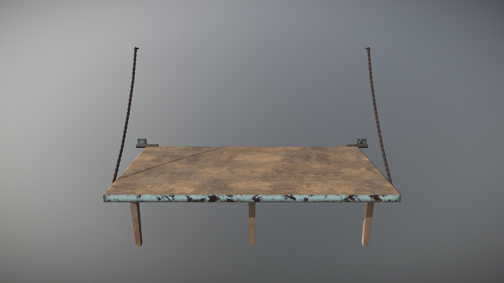 Prison bed - Buy Royalty Free 3D model by Ringtail Studios (@ringtail ...
