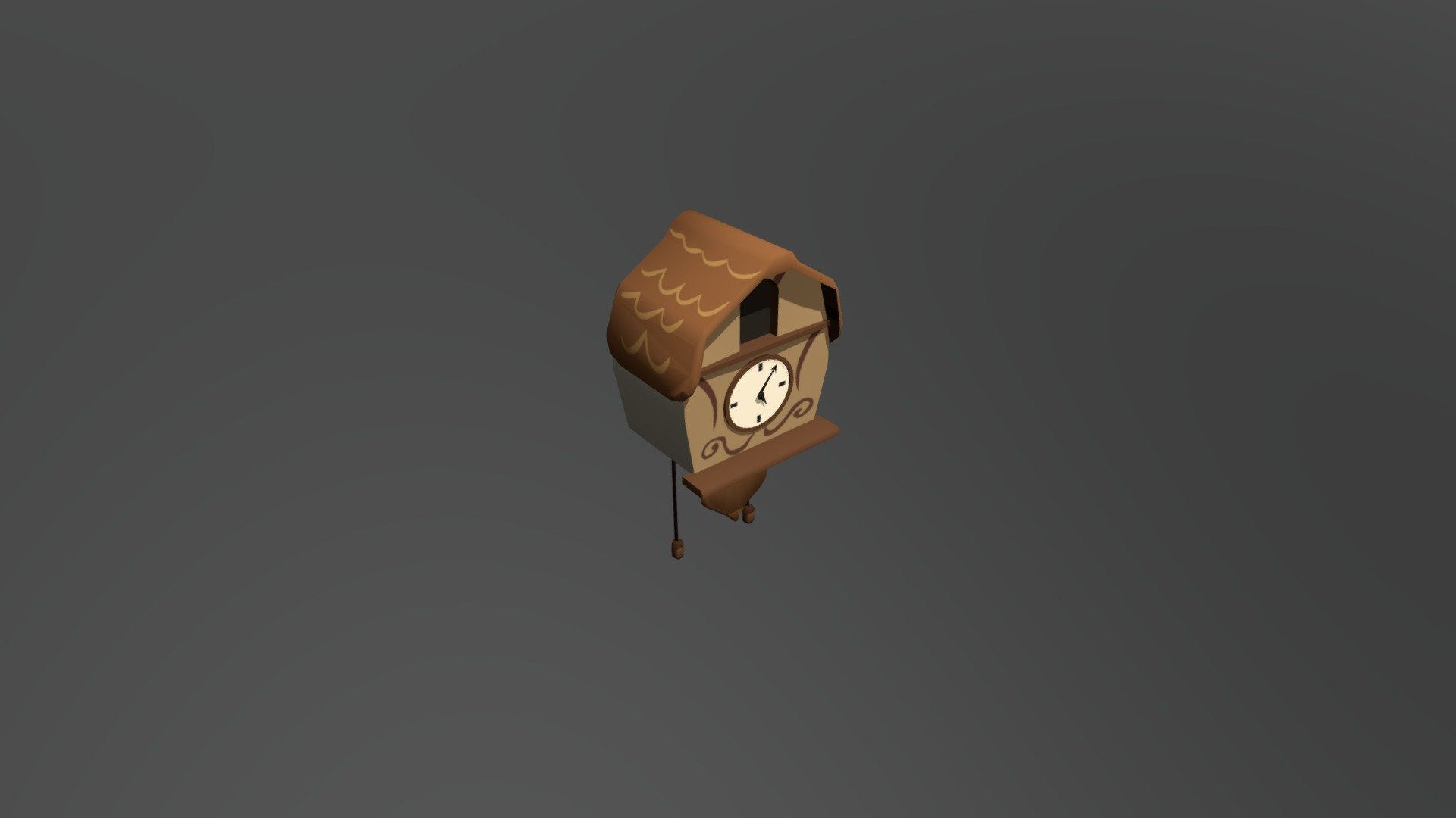 Cuckooclock 02 Animated (12 hour anim + idle) - 3D model by neutron_rus ...