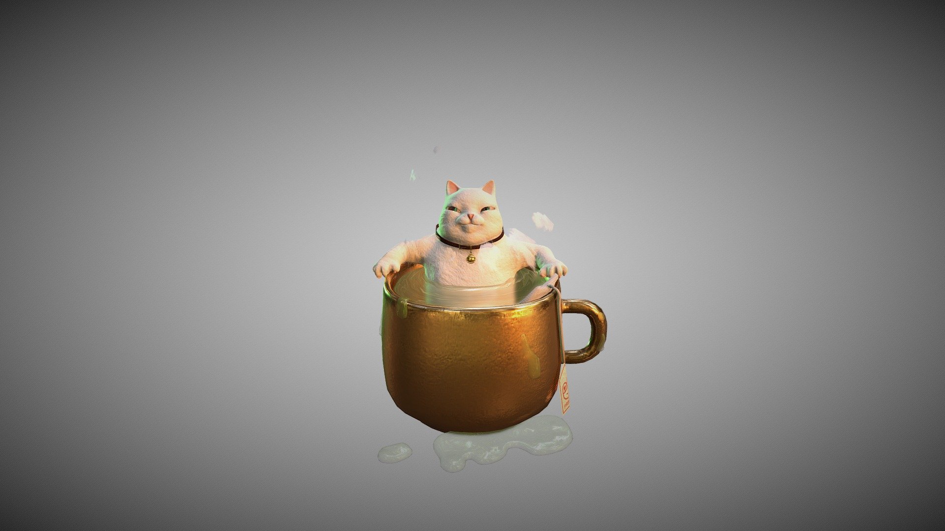 cat3 - 3D model by pojjy (@ksh2530) [7b07fd8] - Sketchfab