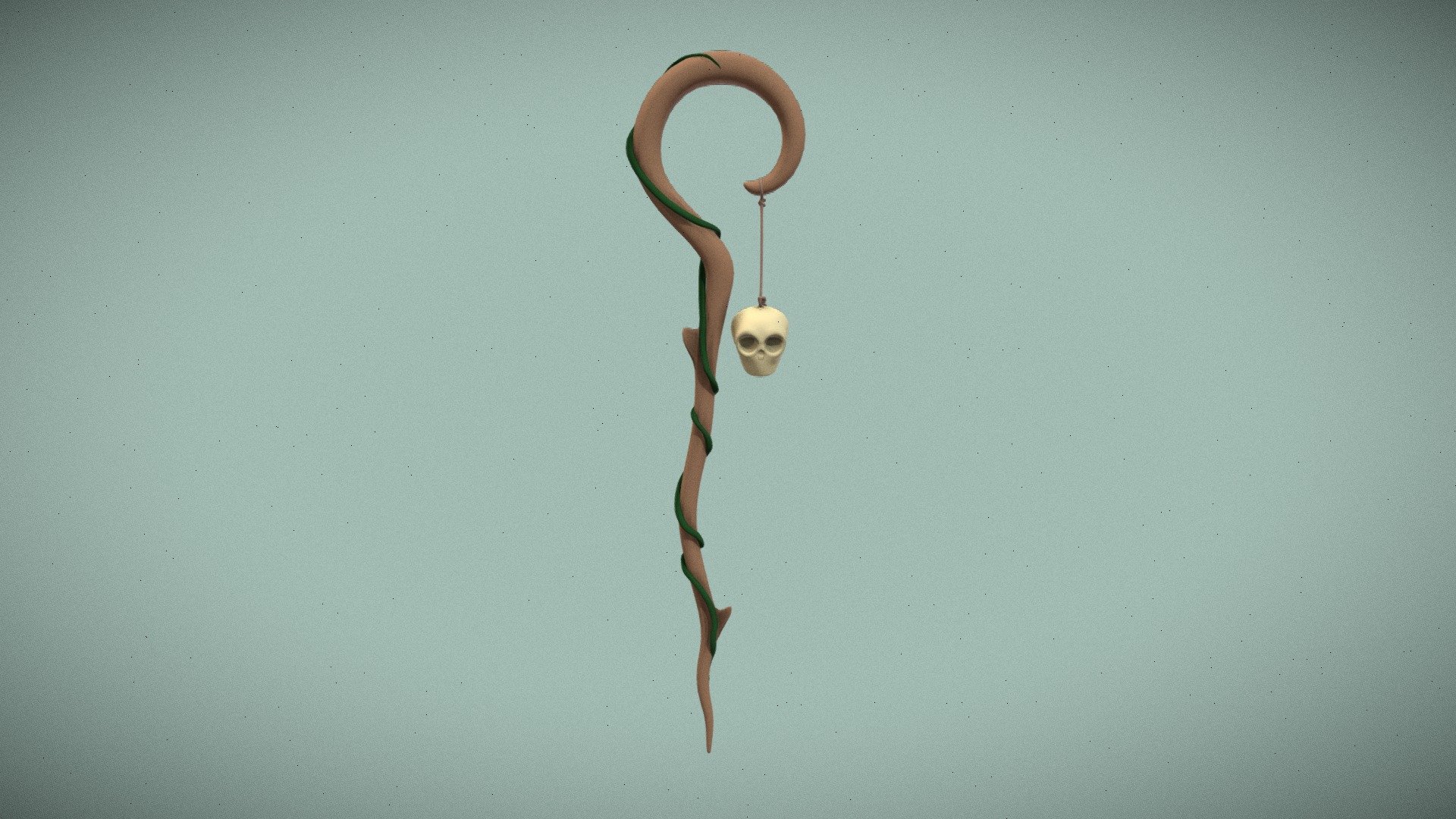 Wooden Staff - Download Free 3D model by juliaauler [7b0a591] - Sketchfab