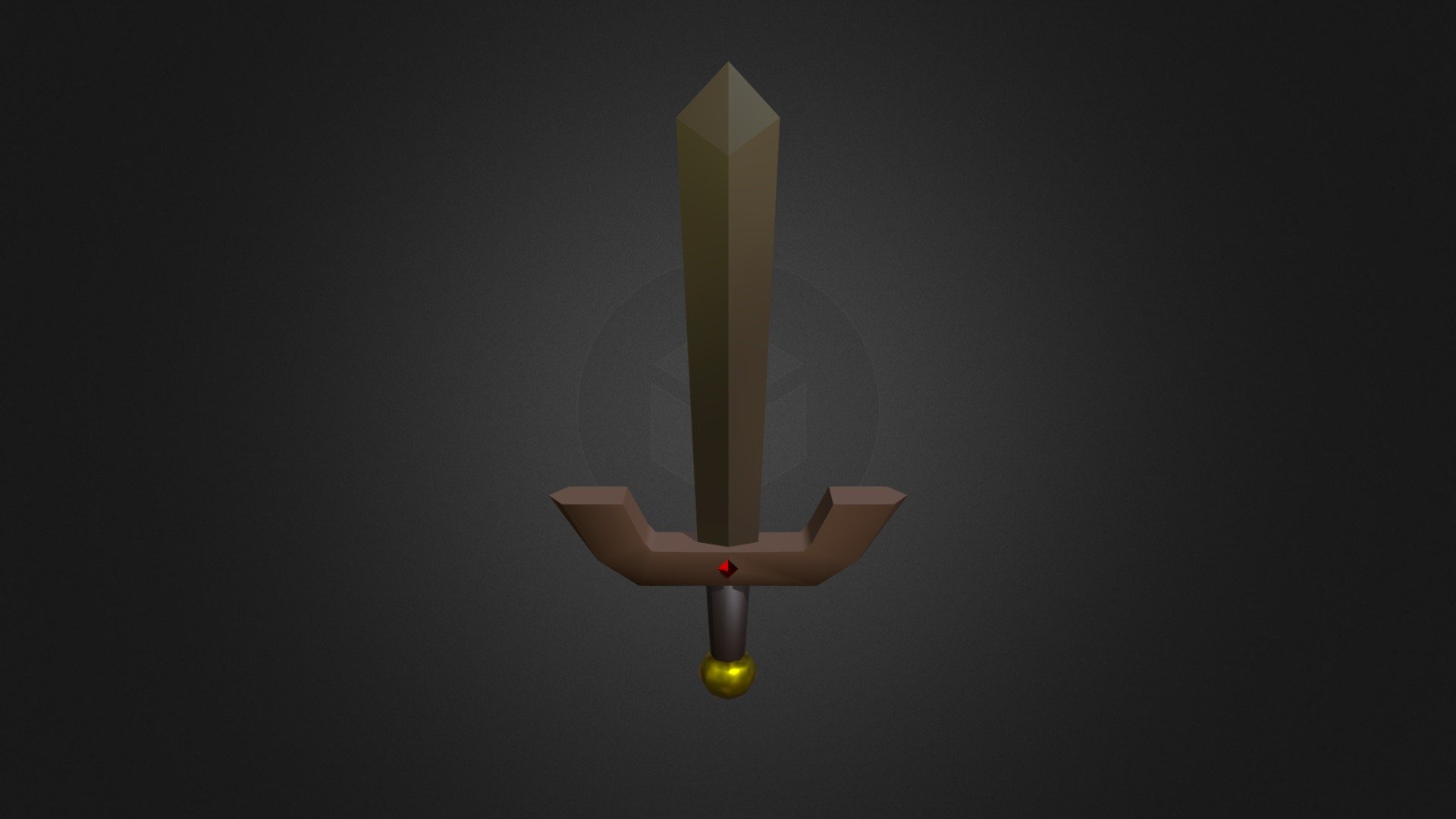 Simple Sword - 3D model by Daniel Wilson (@rowdy92) [7b0d6cc] - Sketchfab
