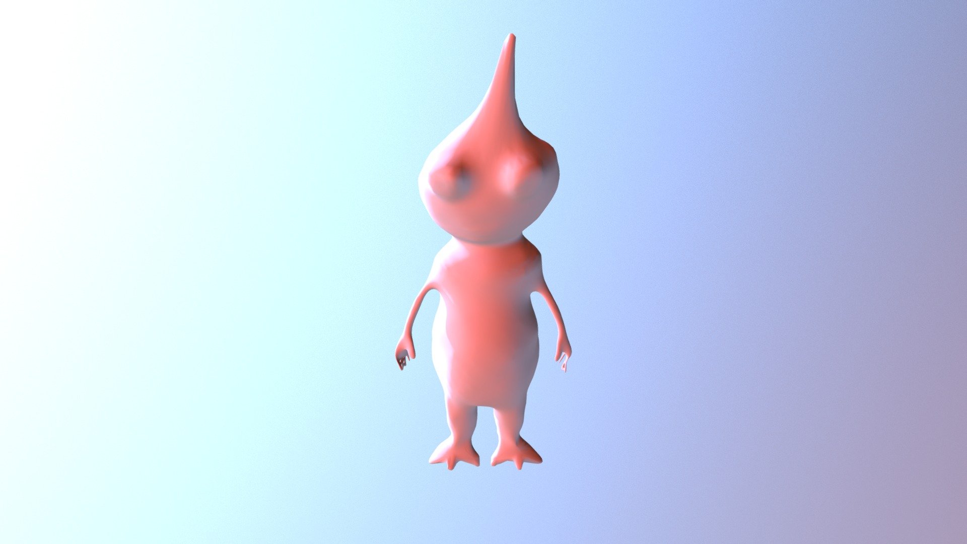 Blue Man - 3D model by ebohan [7b0d84b] - Sketchfab