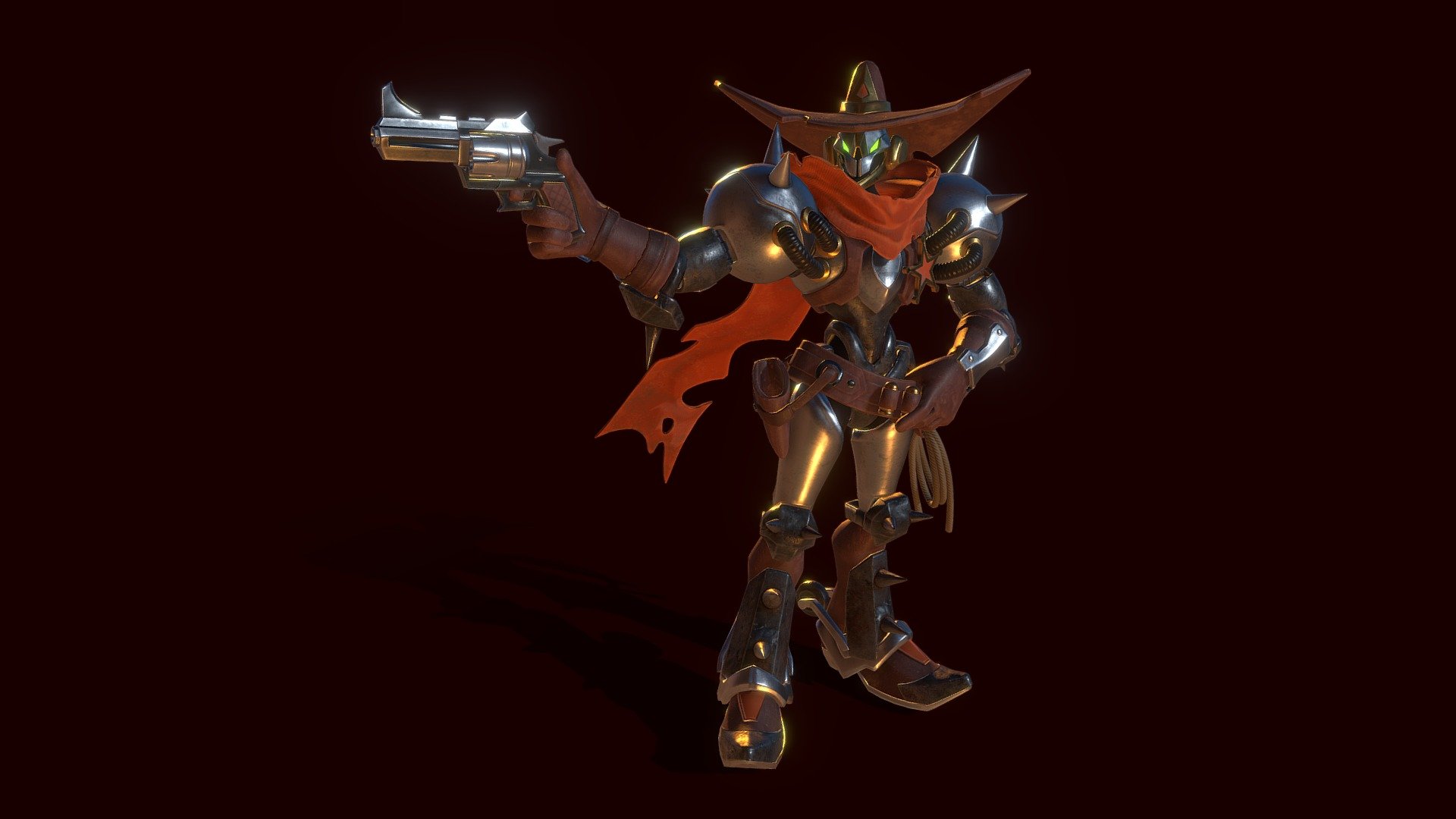 Cowbot - 3D model by Koda Landers (@SkaterGators) [7b0de23] - Sketchfab