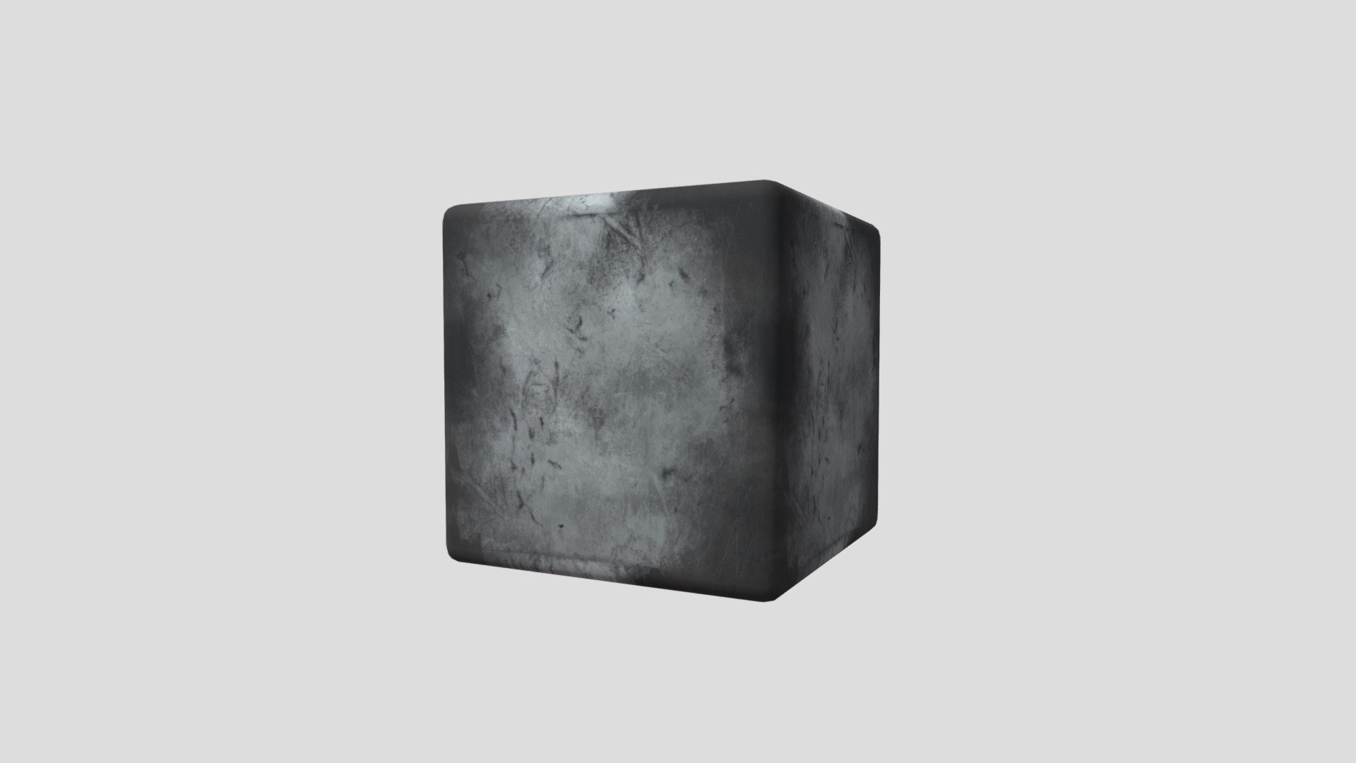 Metal Cube - 3D model by Ekaterina (@Katyash) [7b0f184] - Sketchfab