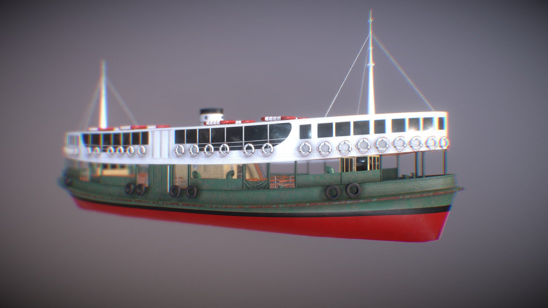 Star Ferry - Download Free 3D model by chrisw225 [7b0f363] - Sketchfab