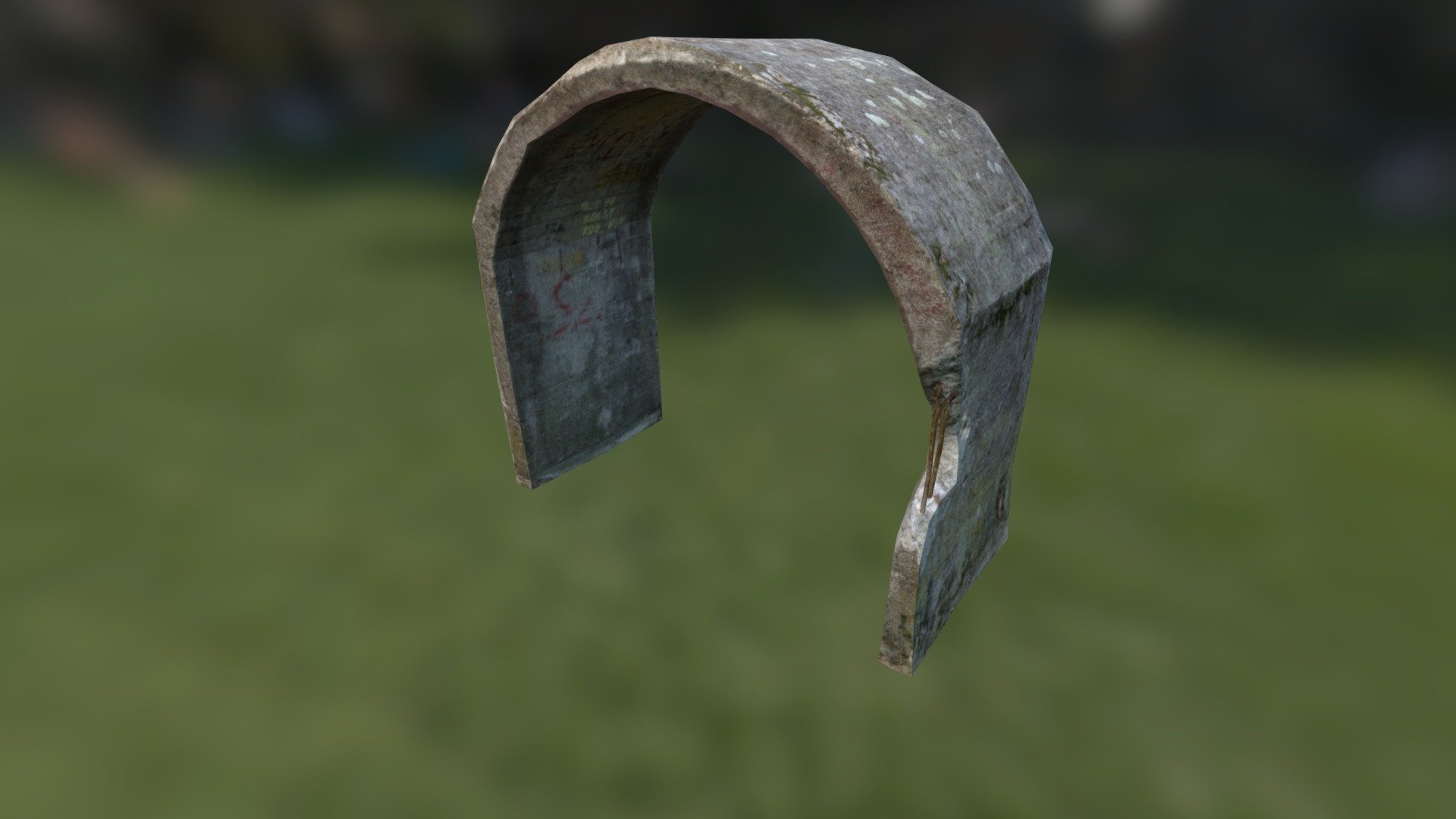 Concrete arc - 3D model by Mikołaj Spychał (@mikolajspy) [7b104f0 ...