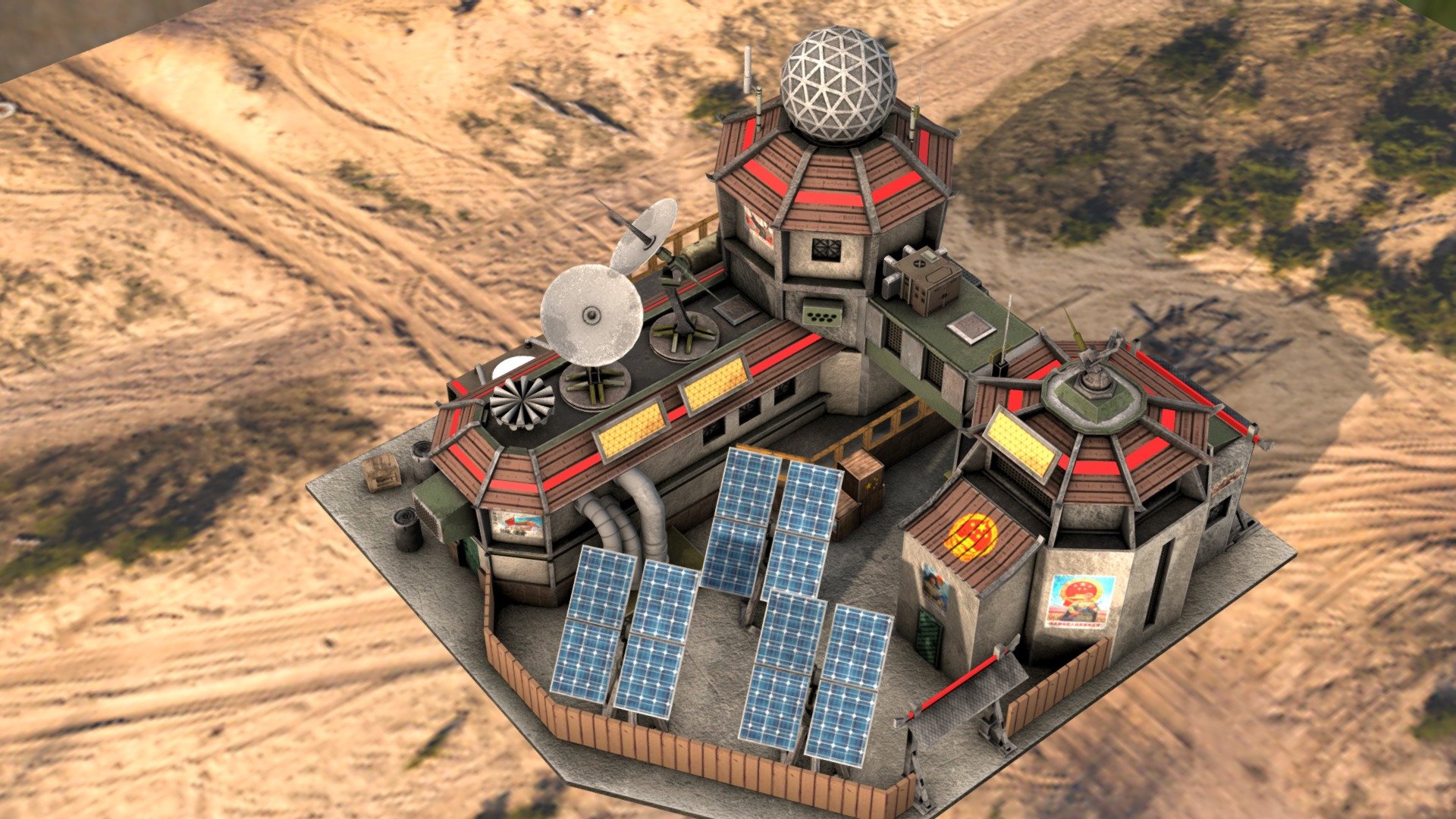 China Hacker Center - 3D model by tipaivan [7b10cfb] - Sketchfab