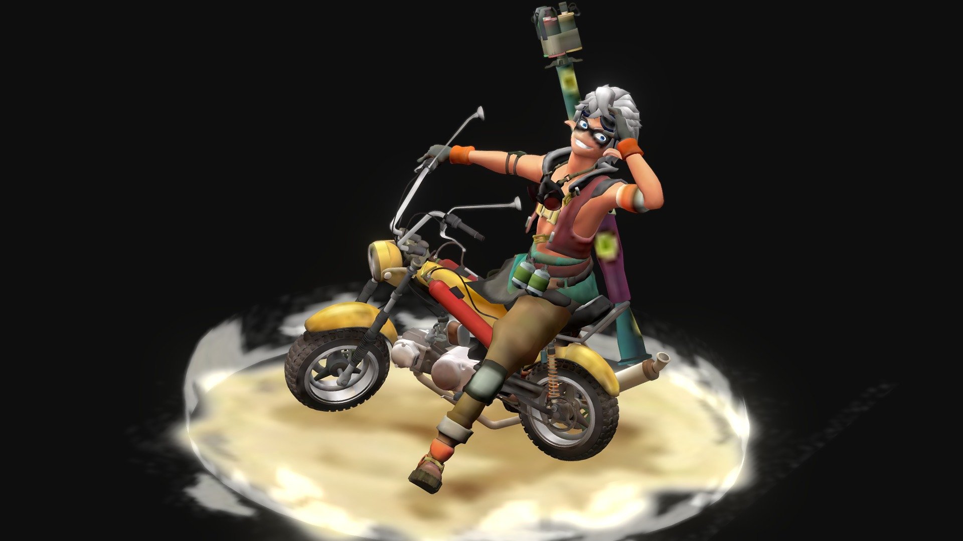 Rider - 3D model by Yannu (@kd1213609) [7b11ed6] - Sketchfab