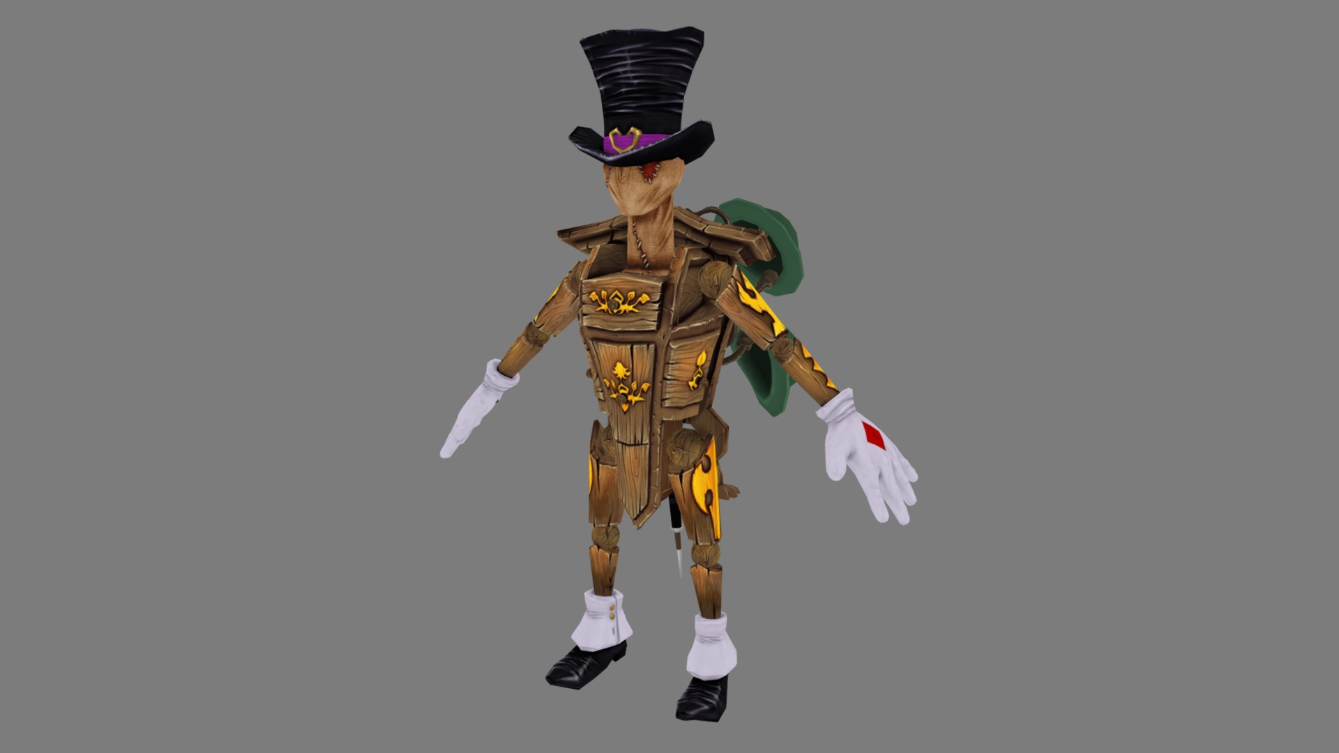 Hatter - 3D model by Zzboy [7b1236e] - Sketchfab