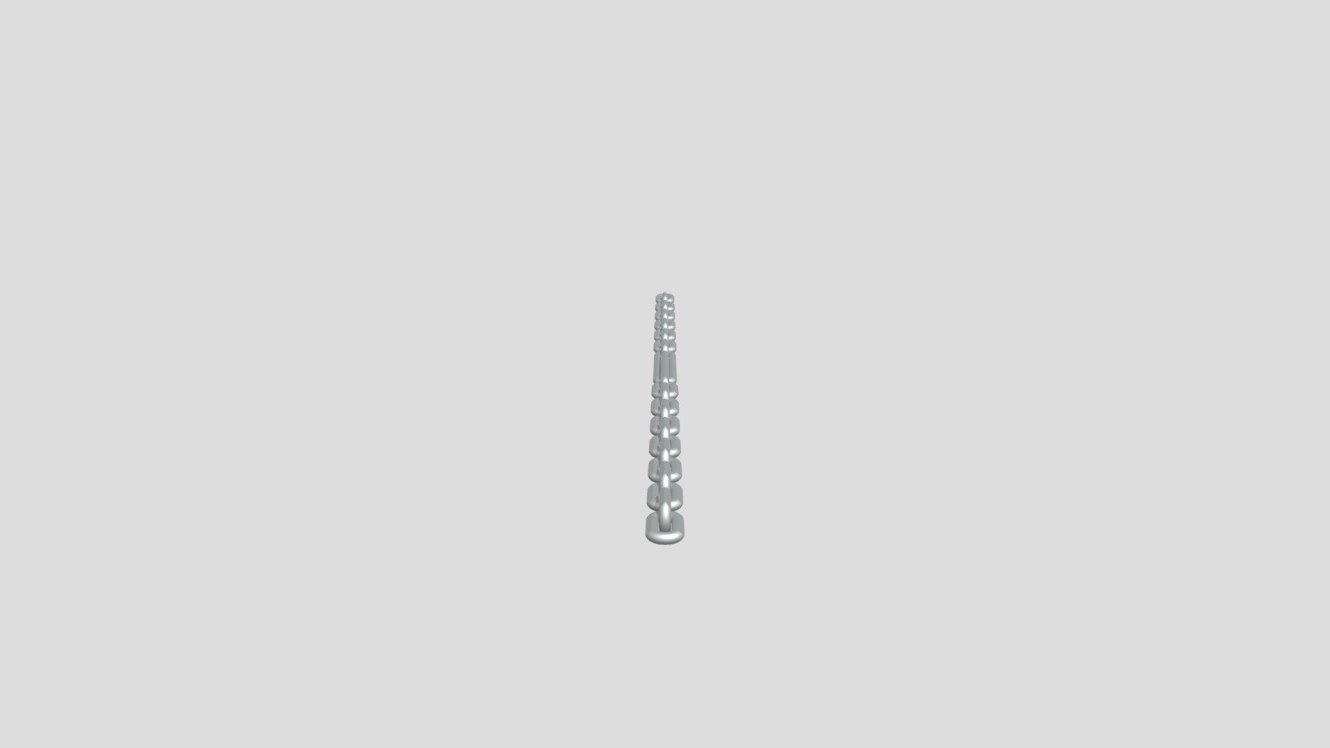 Custom Pt Chain Preview - 3D model by augravjewels [7b12f6e] - Sketchfab
