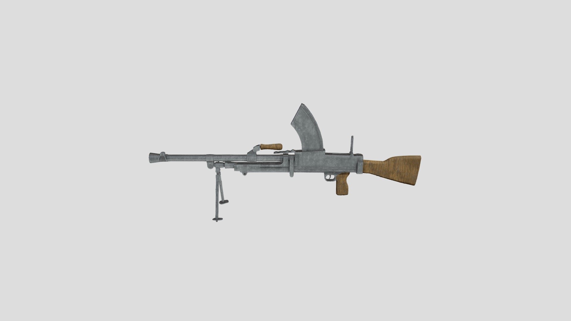 Bren Gun - 3D model by iEngy [7b13172] - Sketchfab