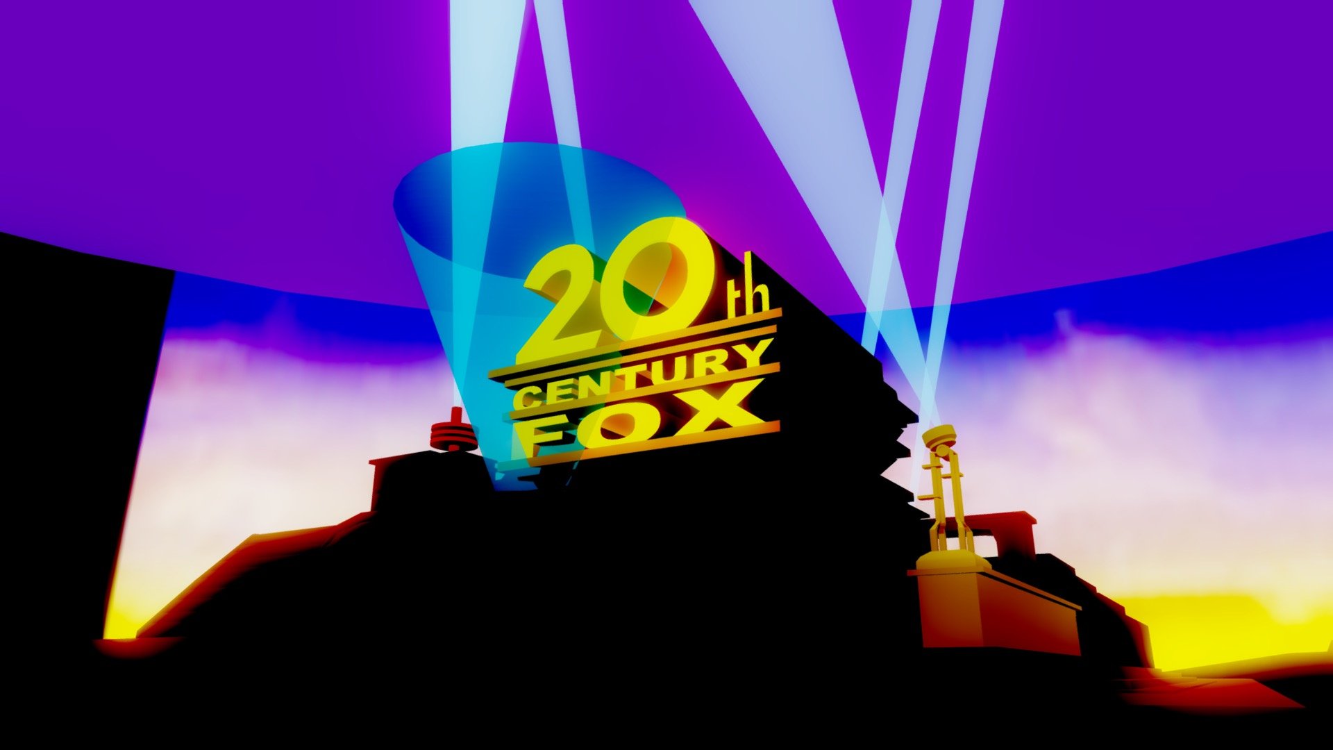 Fox Interactive 2002 logo v1 part 1 - Download Free 3D model by DragonTheSketchfabUser ...