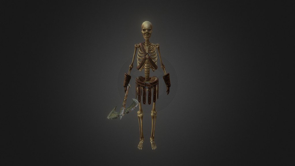 New Skeleton 05 3 - 3D model by disartix01 [7b14763] - Sketchfab