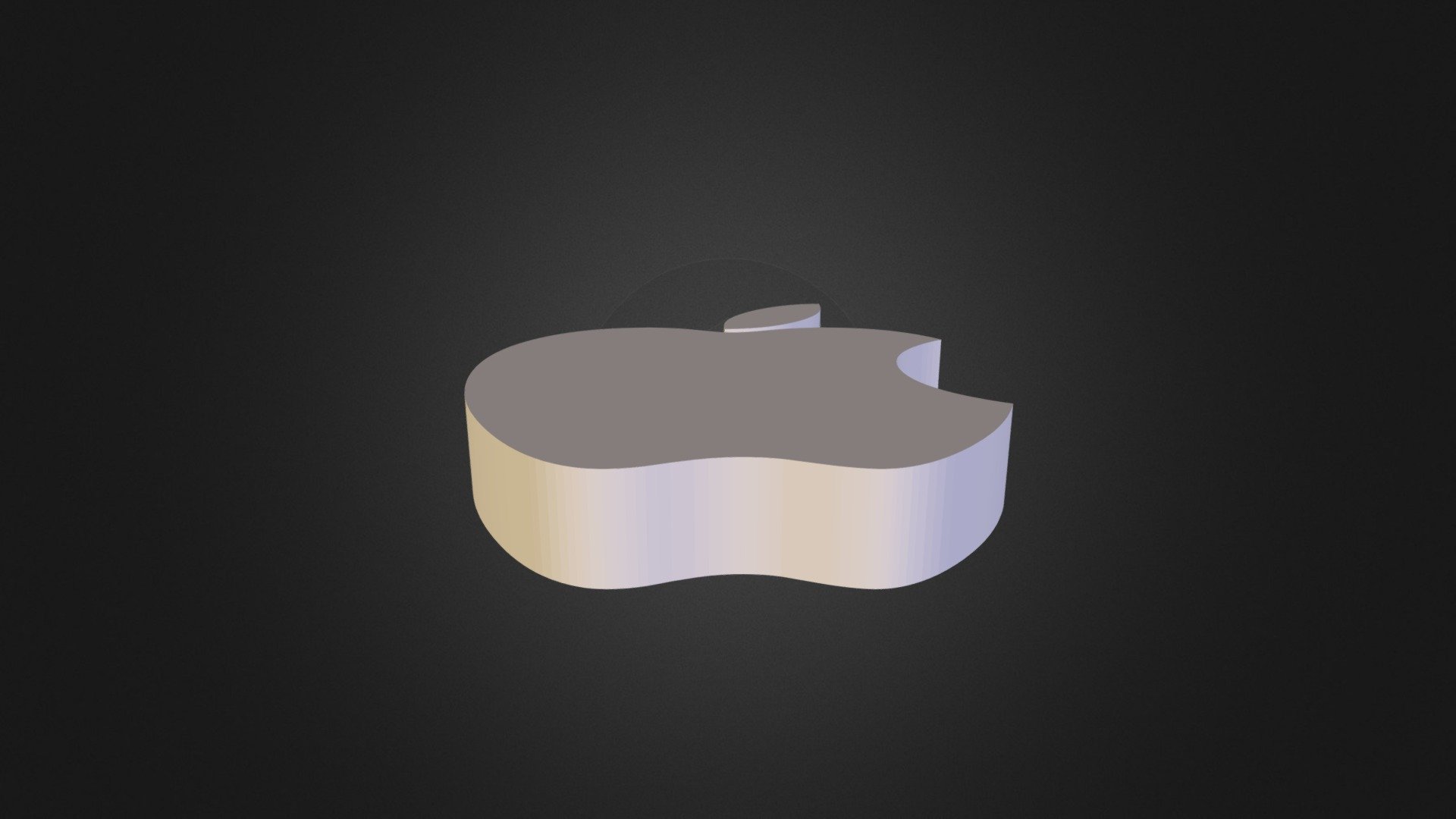 Apple Logo - 3D model by 3dindustries [7b154a1] - Sketchfab