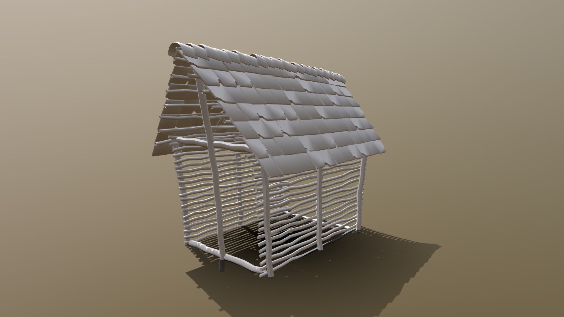 THE HUT - Download Free 3D model by PRIM4T [7b15982] - Sketchfab