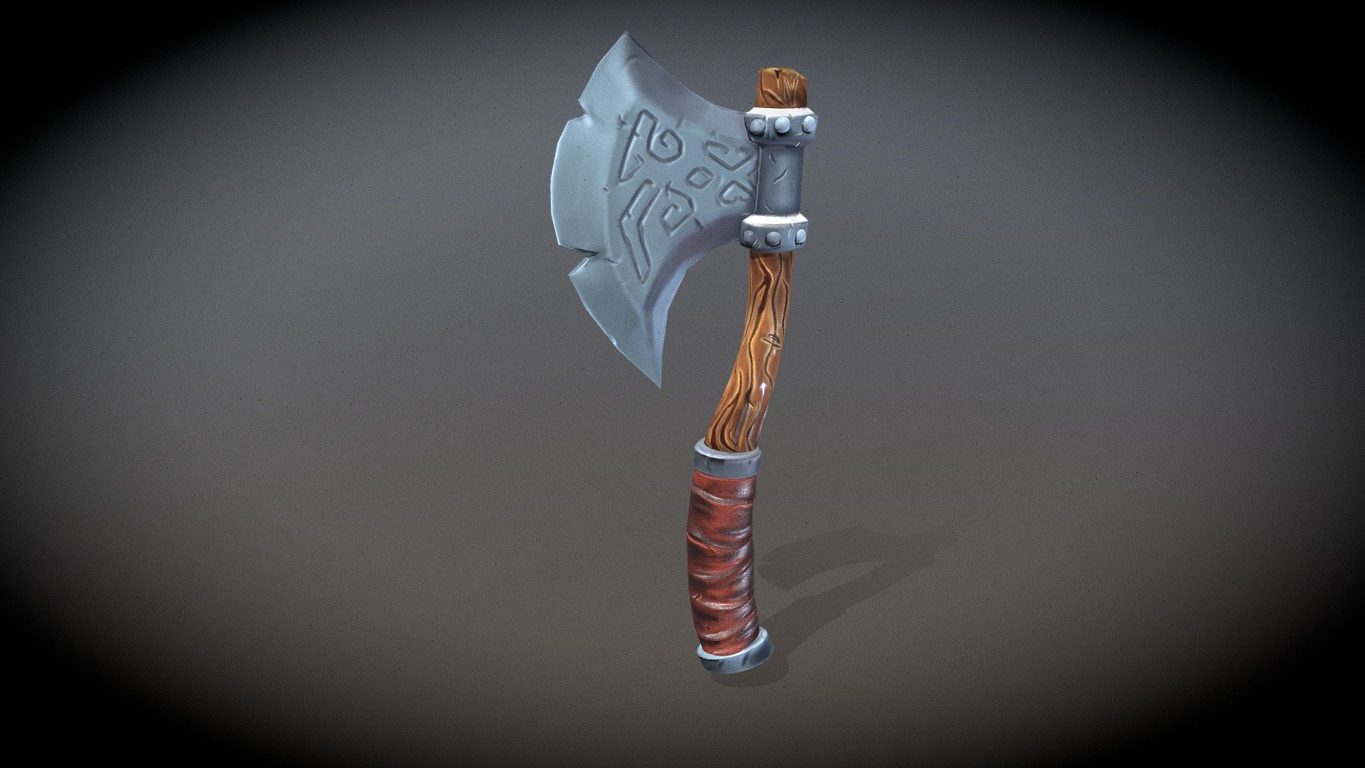 stylized Axe - 3D model by kithus [7b1795a] - Sketchfab