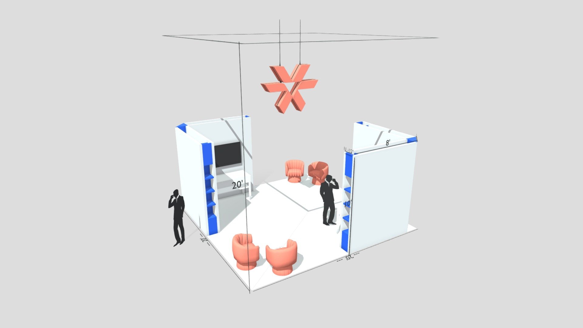 Strive RX - Flat Design Render all 8' walls - 3D model by Tayden M (@tmaxinlava) [7b18928 ...