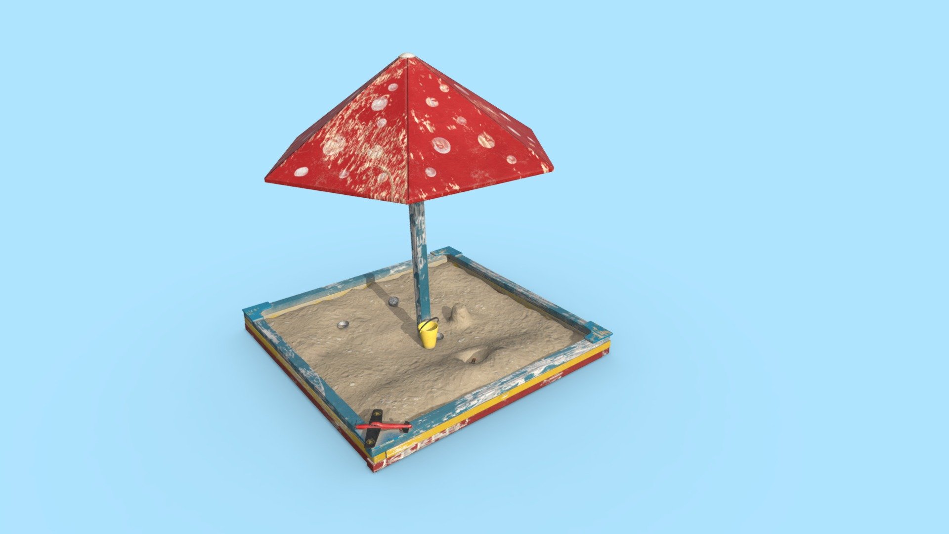 Old Sand Box | Game Assets - Buy Royalty Free 3D model by PropDrop ...