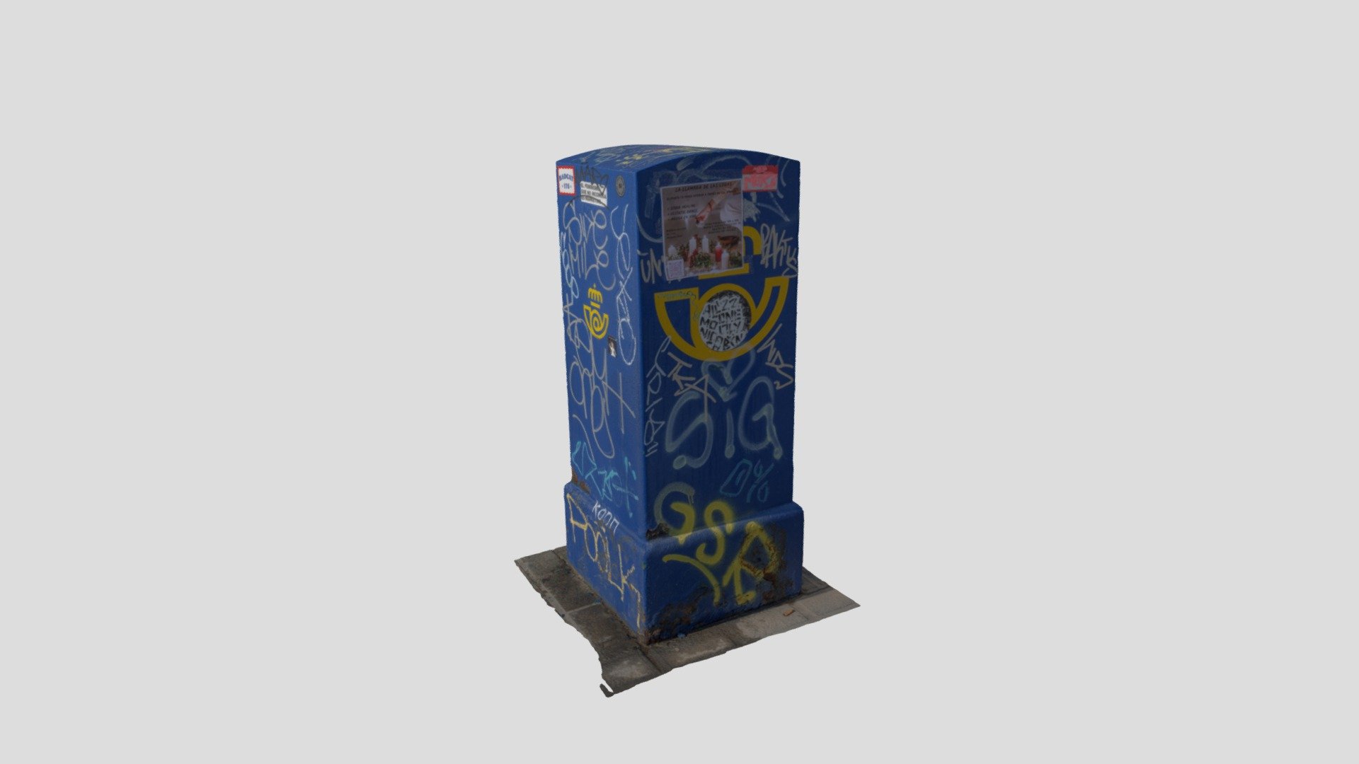 Blue Mail Photogrammetry - 3D model by agustin.lanus.d [7b193af ...