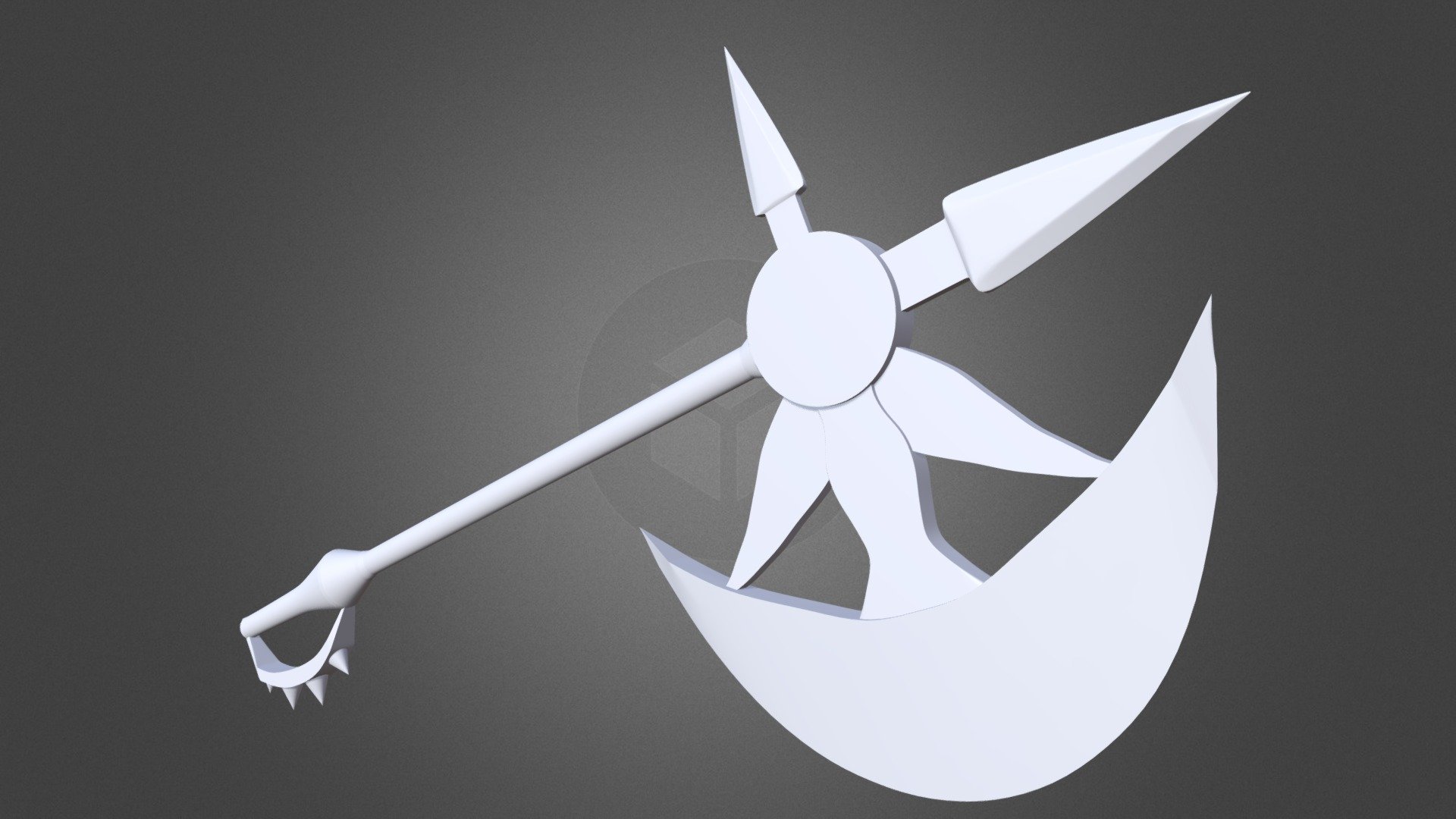 Escanor Axe Rhitta_Seven Deadly Sins - 3D model by Dakota_Williams ...