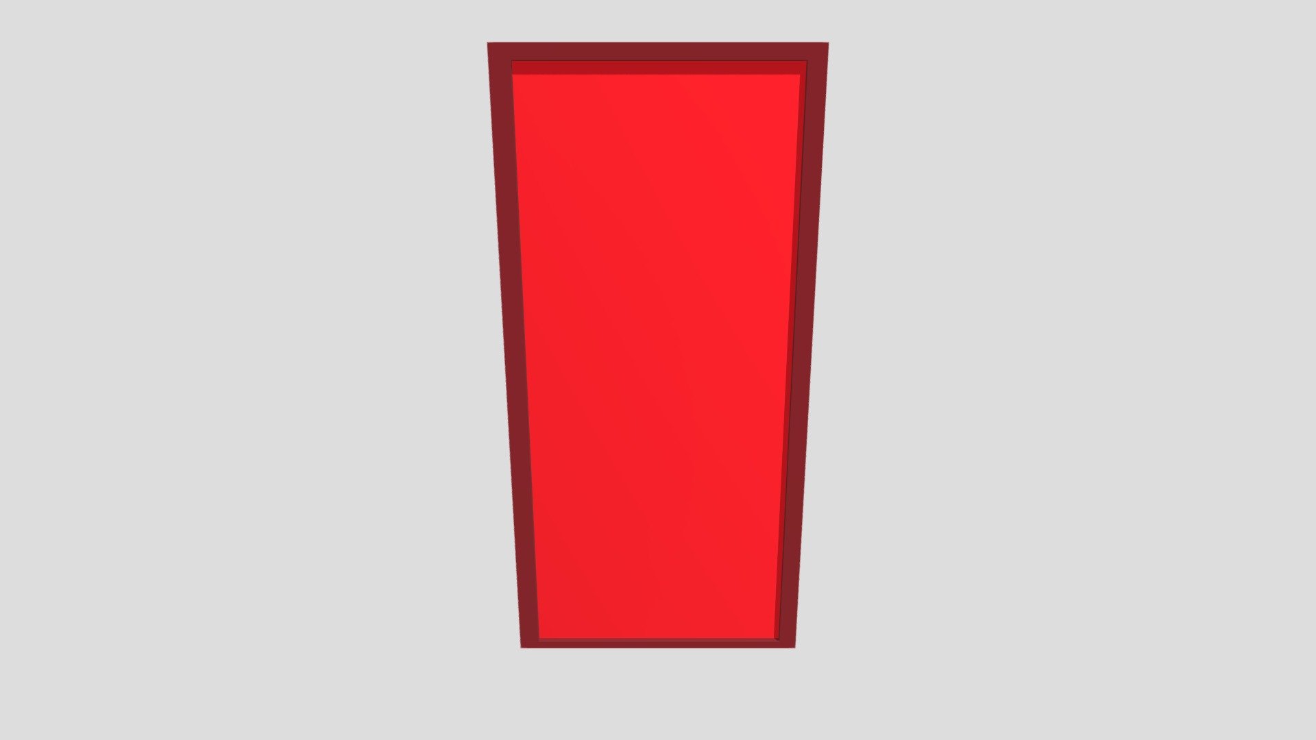 red door - Download Free 3D model by Hellsing099 [7b1b24b] - Sketchfab